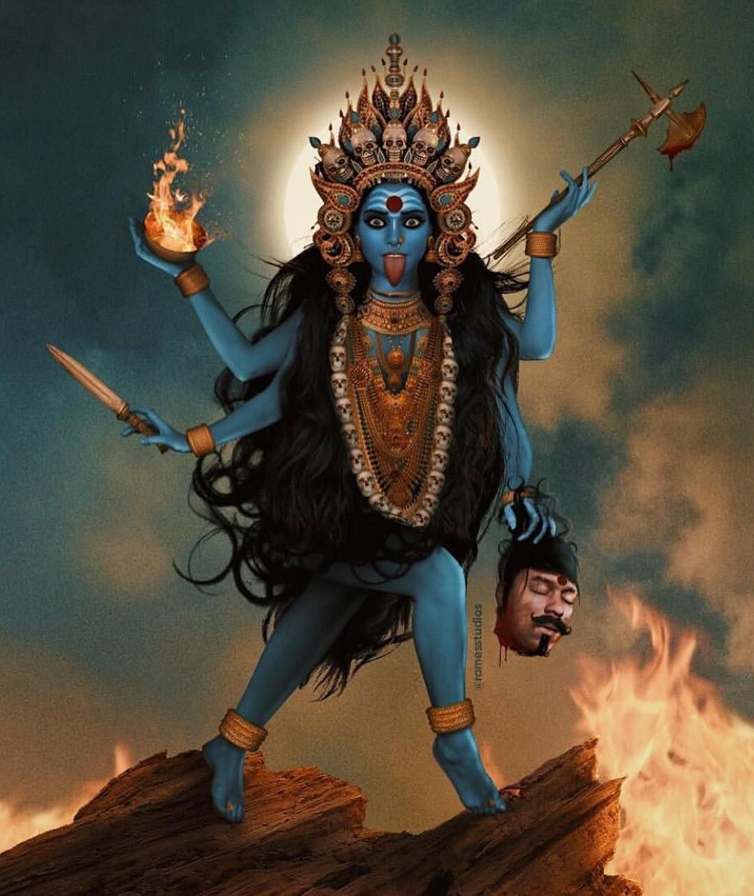 Bhadrakali Wallpapers - Top Free Bhadrakali Backgrounds - WallpaperAccess