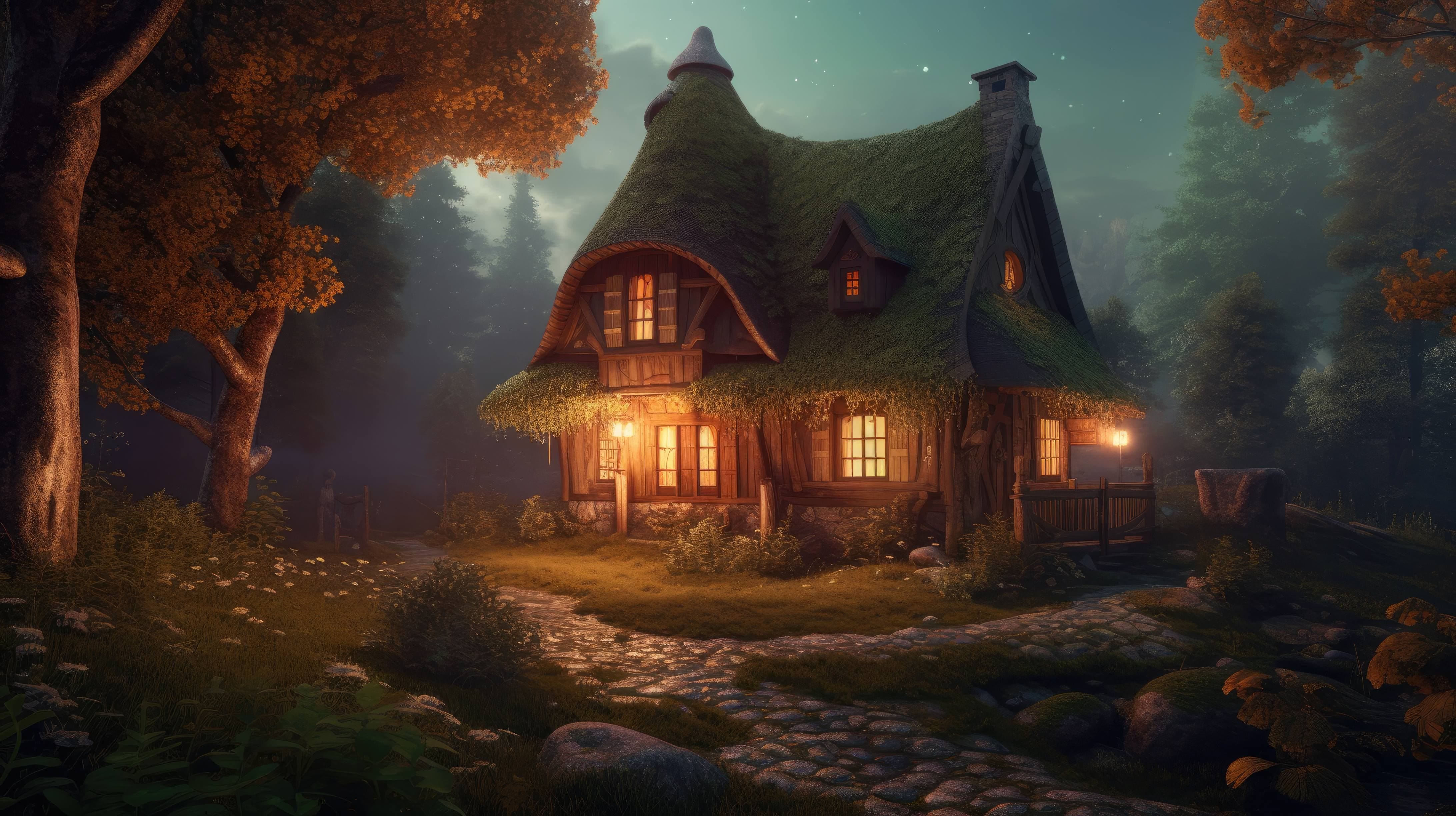 Cozy Cottage Wallpapers - Top Free Cozy Cottage Backgrounds ...