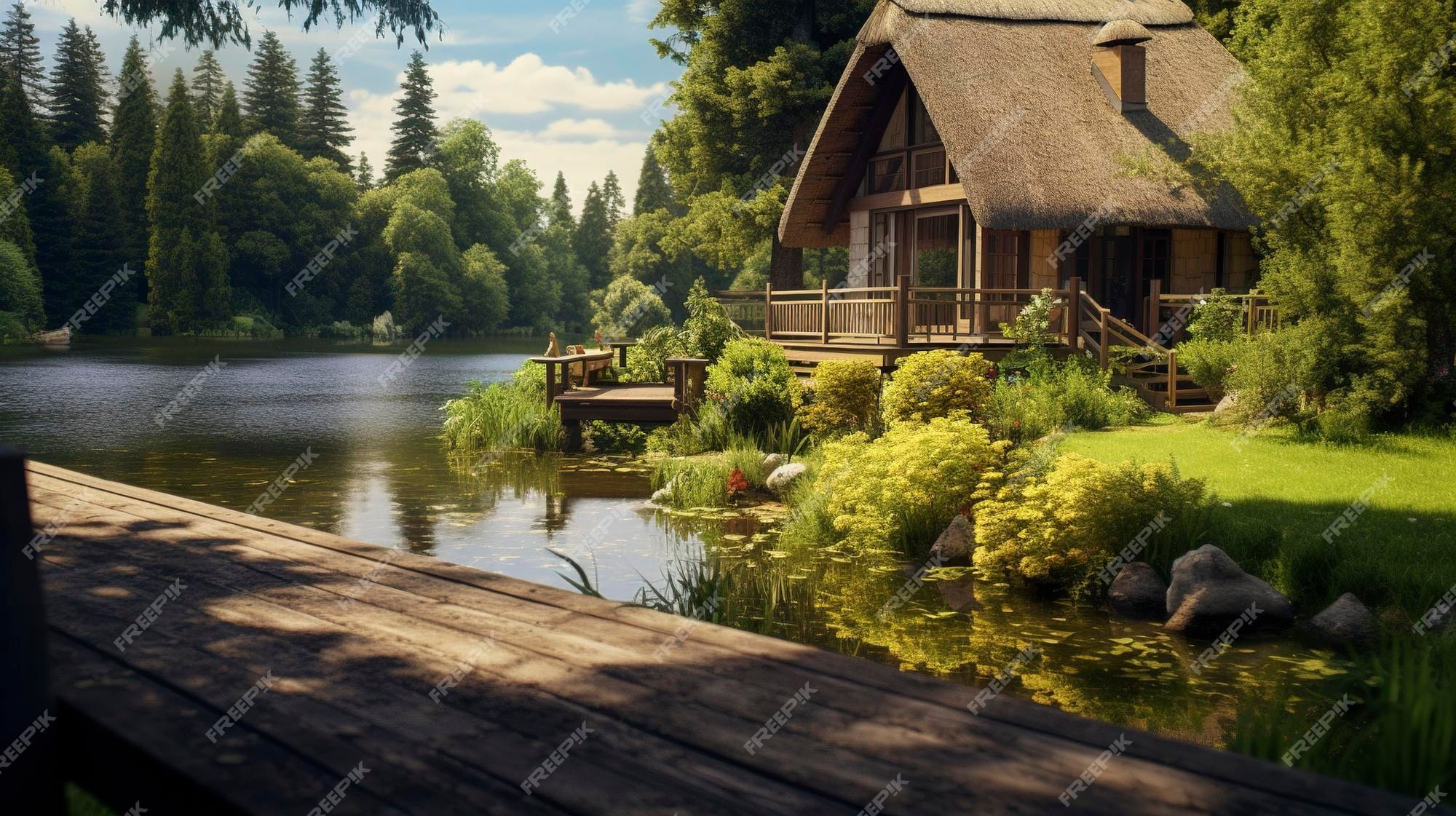 Forest Cottage Wallpapers - Top Free Forest Cottage Backgrounds ...