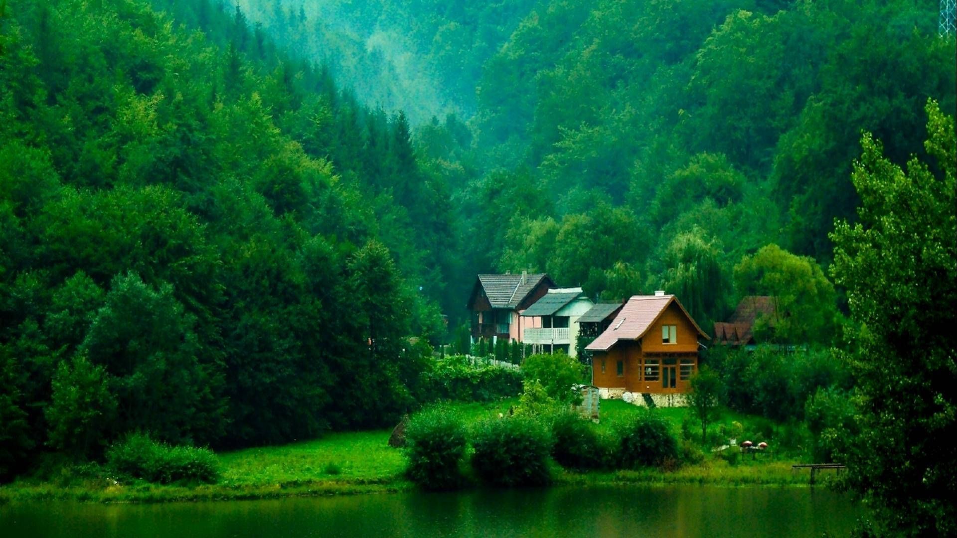 Forest Cottage Wallpapers - Top Free Forest Cottage Backgrounds ...