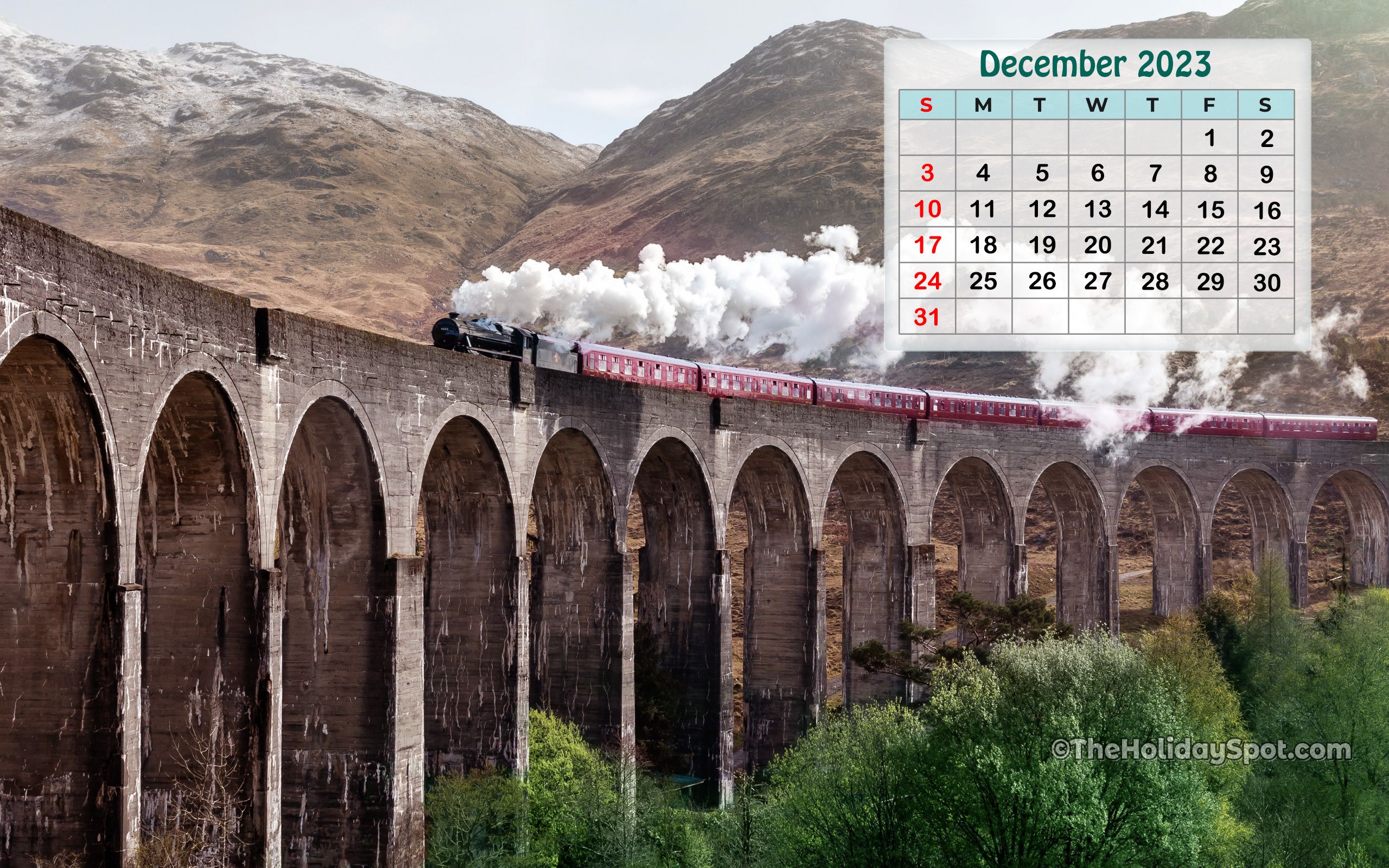 December 2023 Calendar Wallpapers - Top Free December 2023 Calendar ...
