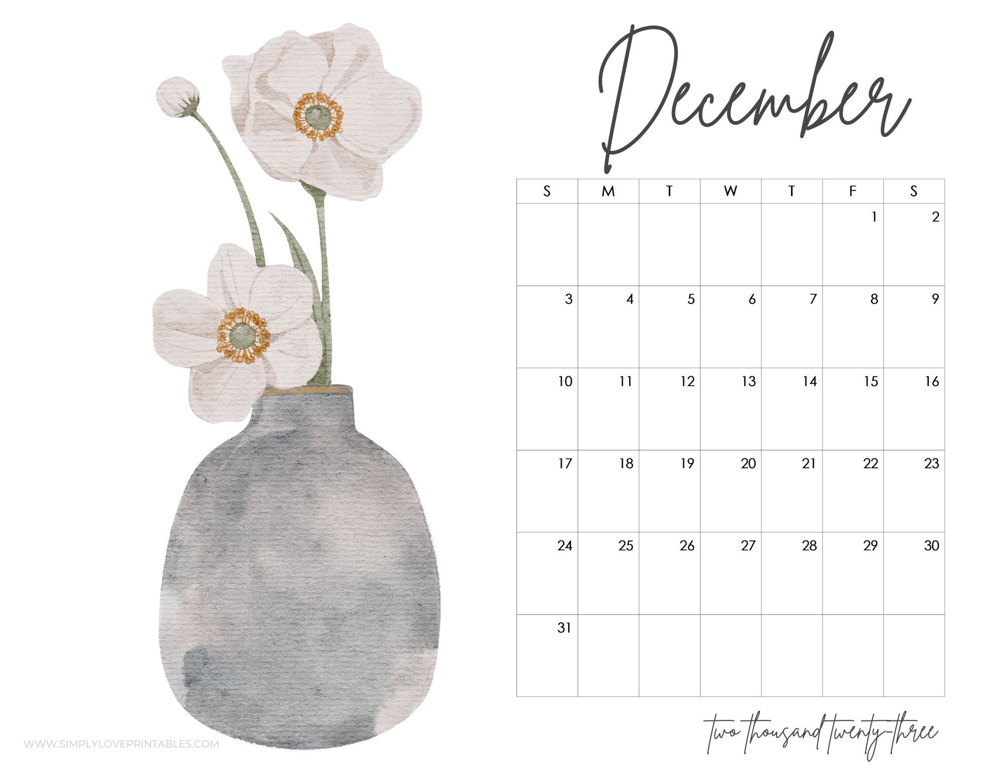 December 2023 Calendar Wallpapers - Top Free December 2023 Calendar ...