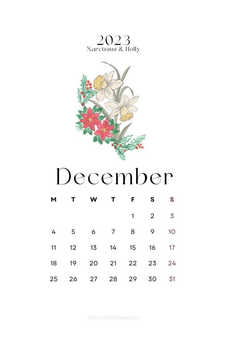 December 2023 Calendar Wallpapers - Top Free December 2023 Calendar ...
