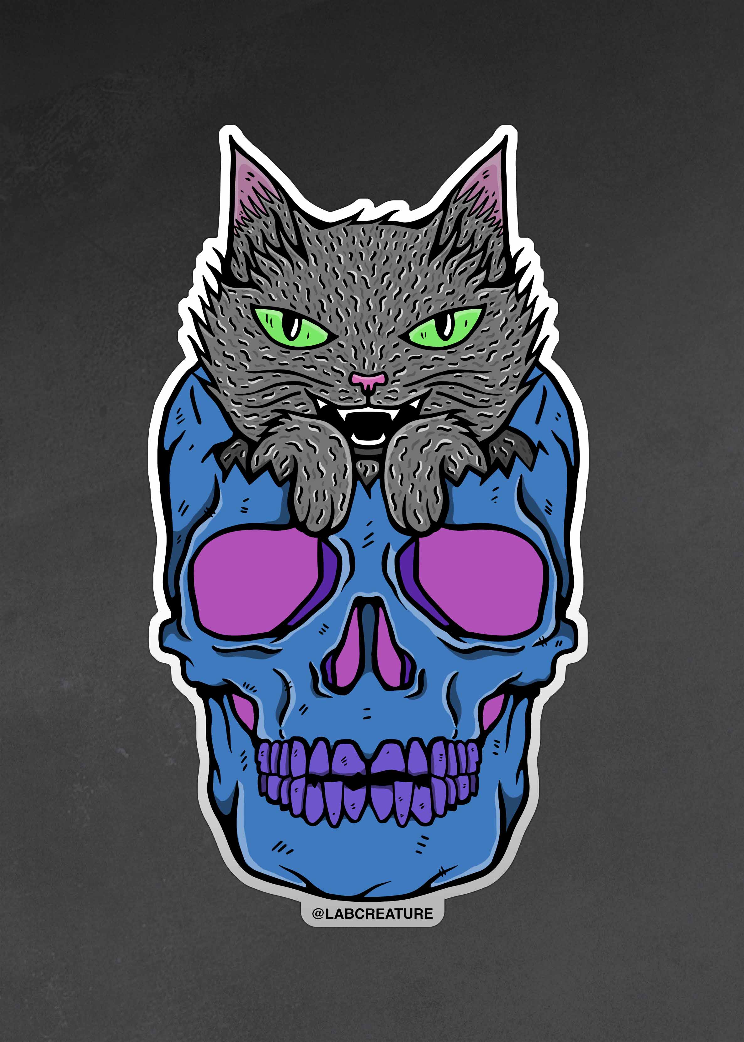 Sugar Skull Cat Wallpapers - Top Free Sugar Skull Cat Backgrounds ...
