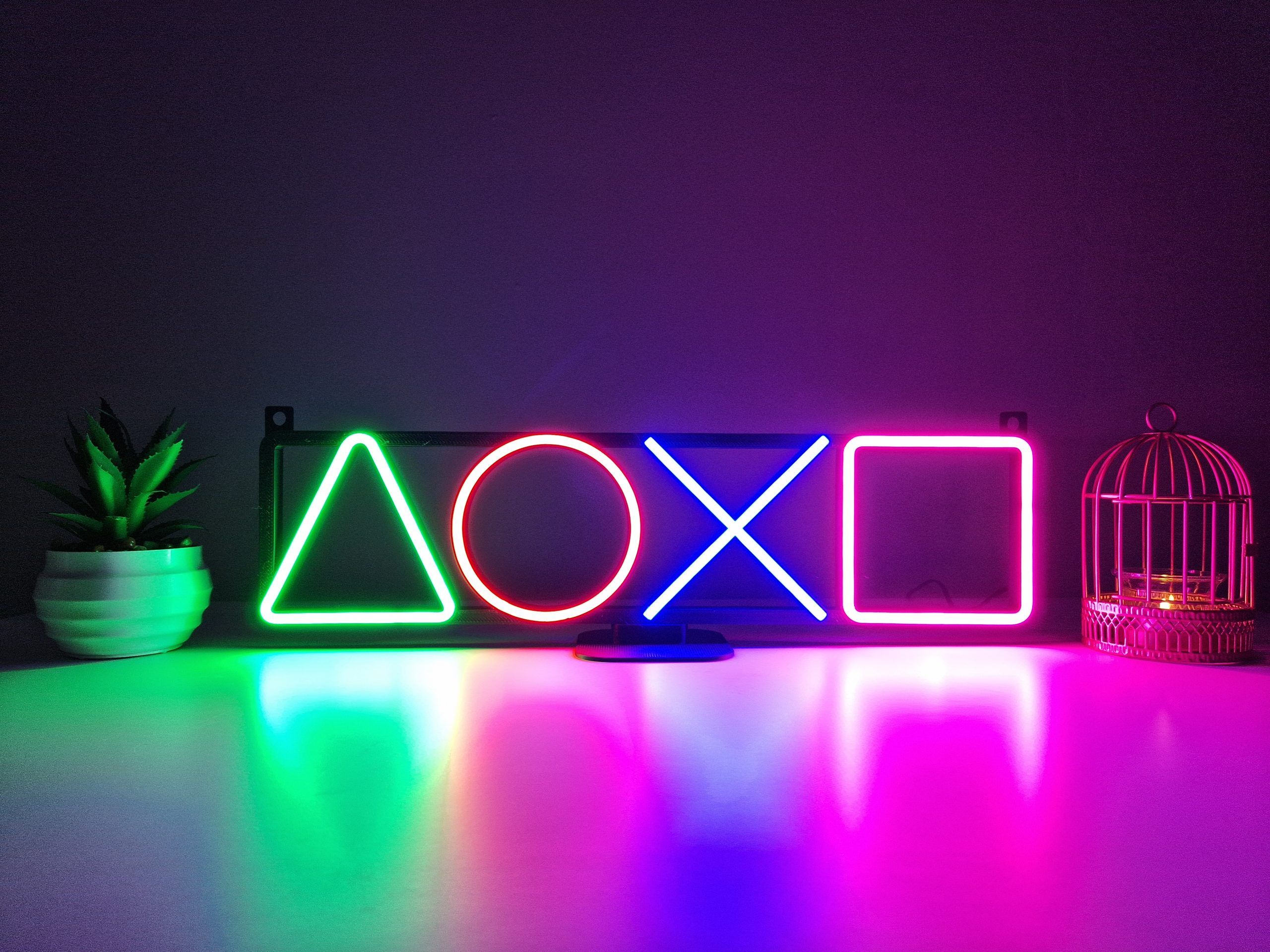 Playstation Neon Wallpapers - Top Free Playstation Neon Backgrounds ...