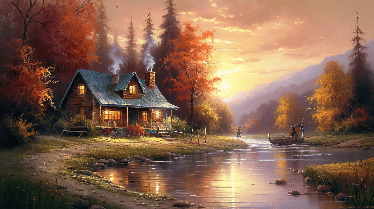 Lake Cottage Wallpapers - Top Free Lake Cottage Backgrounds ...