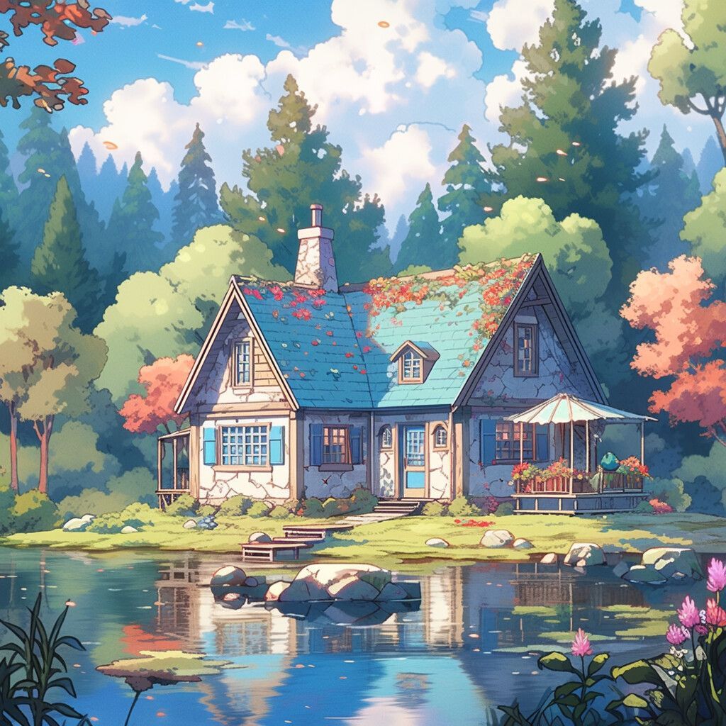 Lake Cottage Wallpapers - Top Free Lake Cottage Backgrounds ...