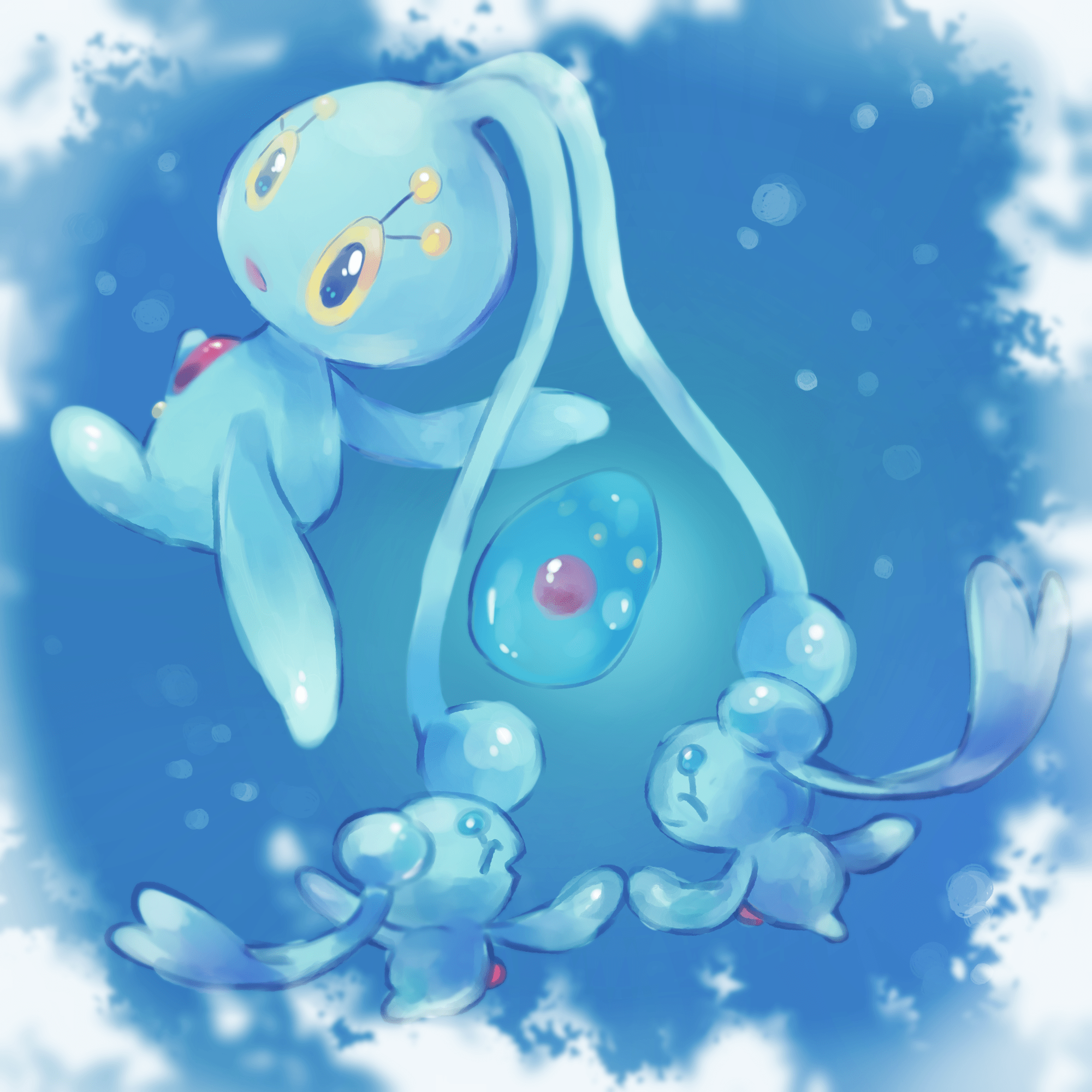 Manaphy Wallpapers - Top Free Manaphy Backgrounds - WallpaperAccess