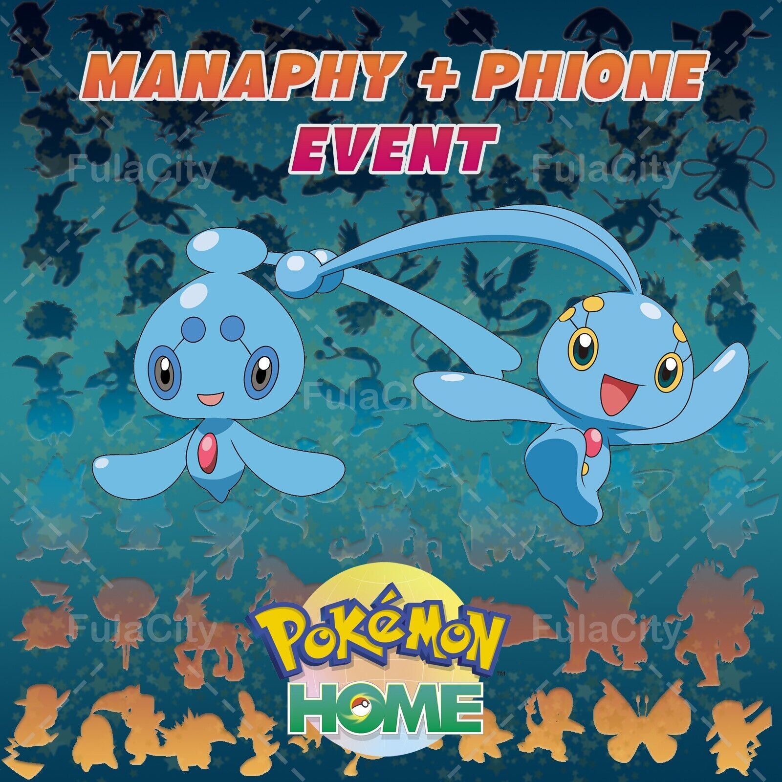 Manaphy Wallpapers - Top Free Manaphy Backgrounds - WallpaperAccess