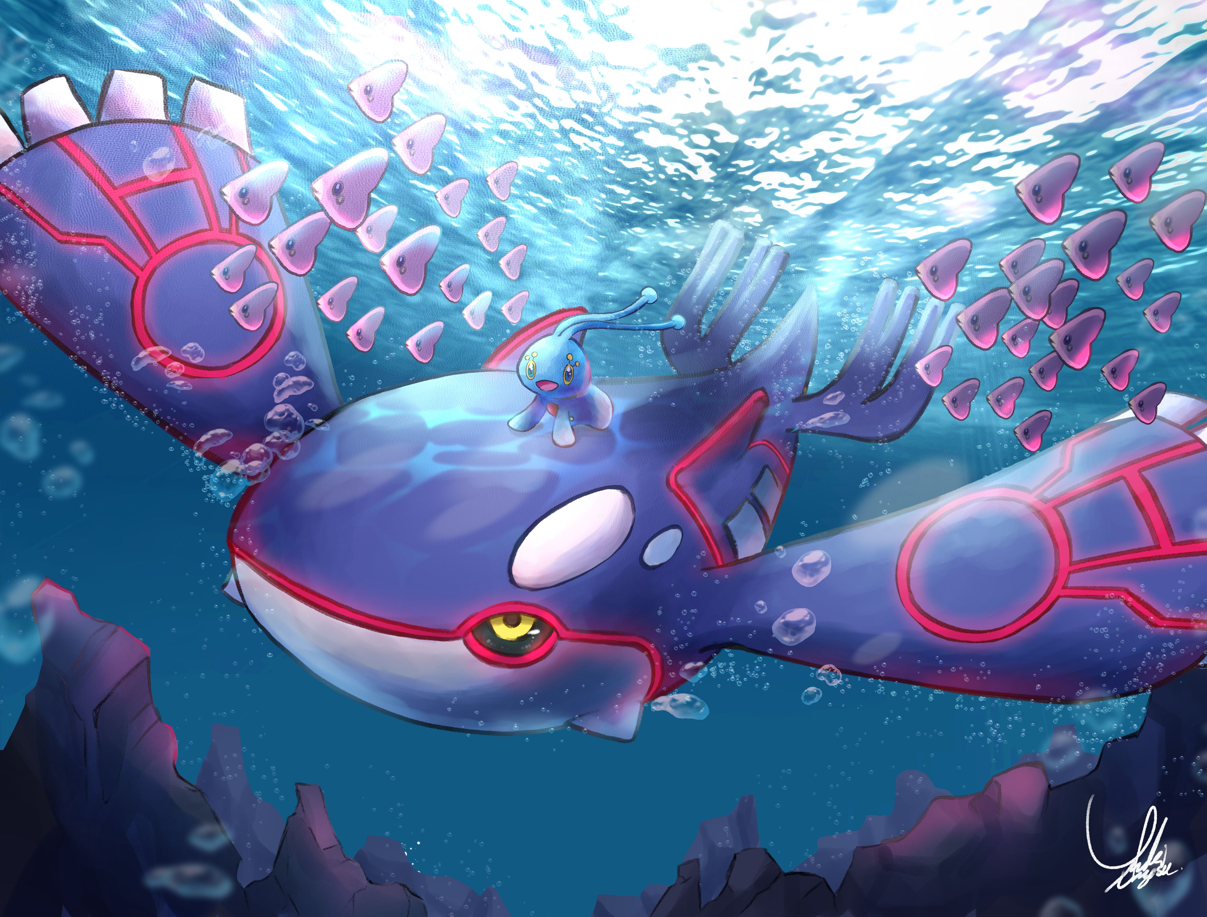 Manaphy Wallpapers - Top Free Manaphy Backgrounds - WallpaperAccess