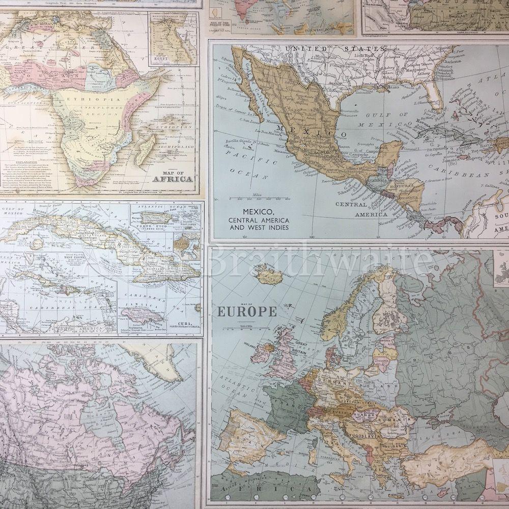 Vintage Map Wallpapers - Top Free Vintage Map Backgrounds - WallpaperAccess