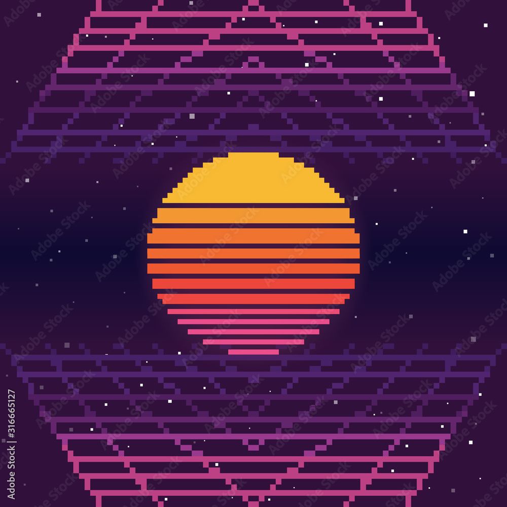 8 Bit Space Wallpapers - Top Free 8 Bit Space Backgrounds - WallpaperAccess