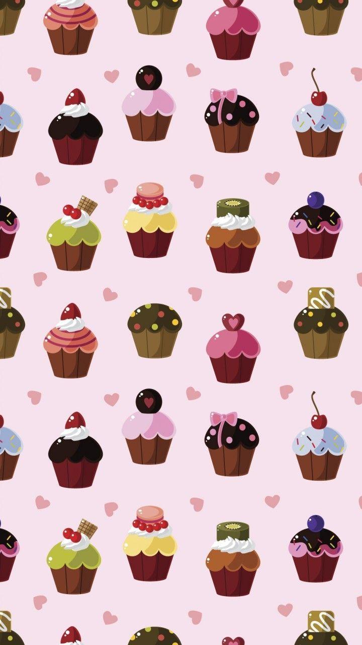 Cute Cartoon Cupcakes Wallpapers - Top Free Cute Cartoon Cupcakes ...