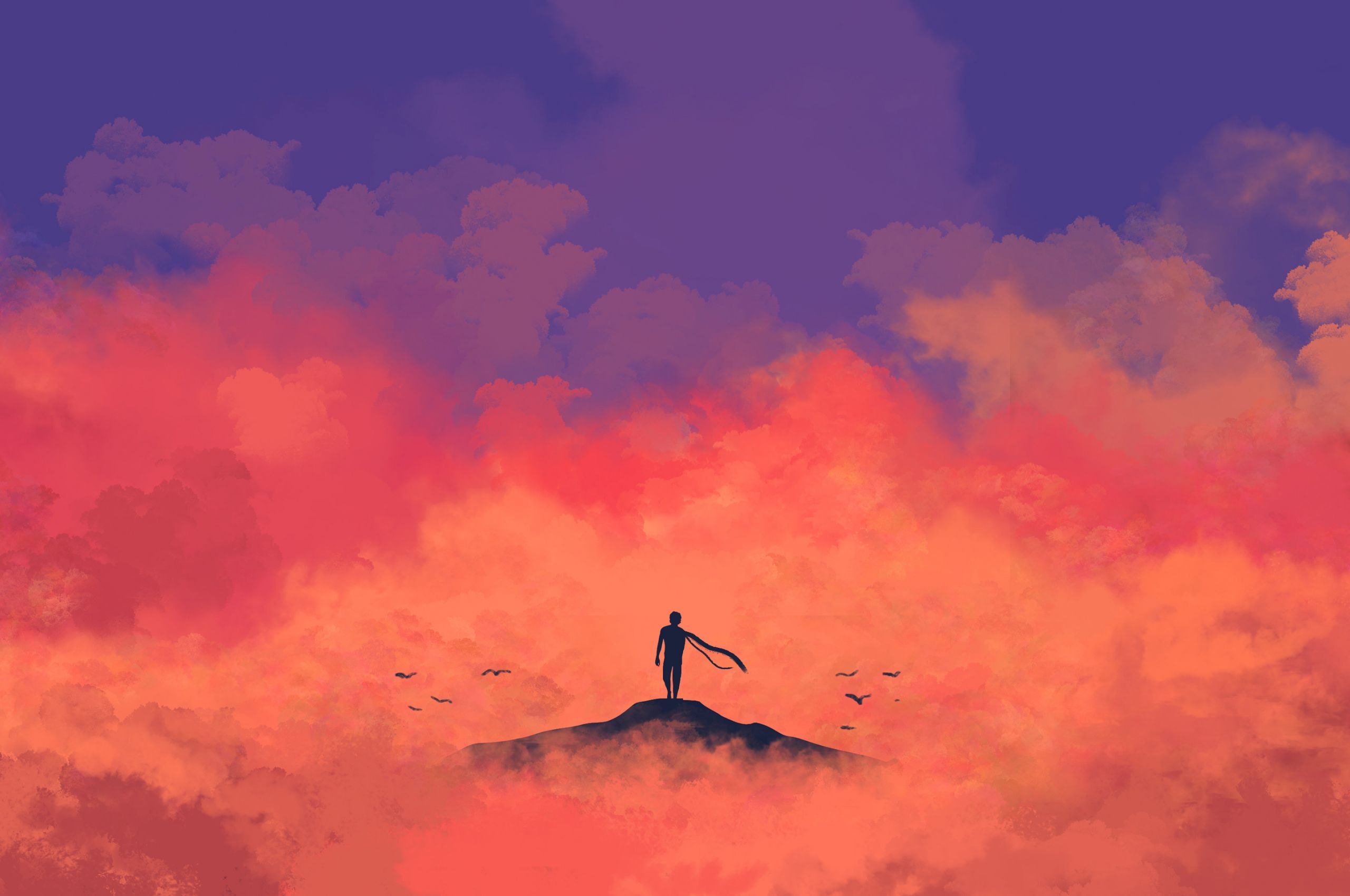 Lofi Sky Wallpapers - Top Free Lofi Sky Backgrounds - WallpaperAccess