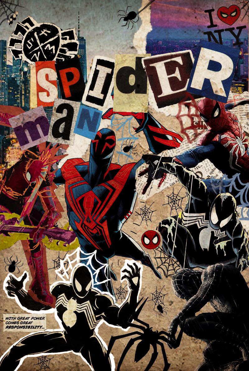 Spiderman Collage Wallpapers - Top Free Spiderman Collage Backgrounds ...