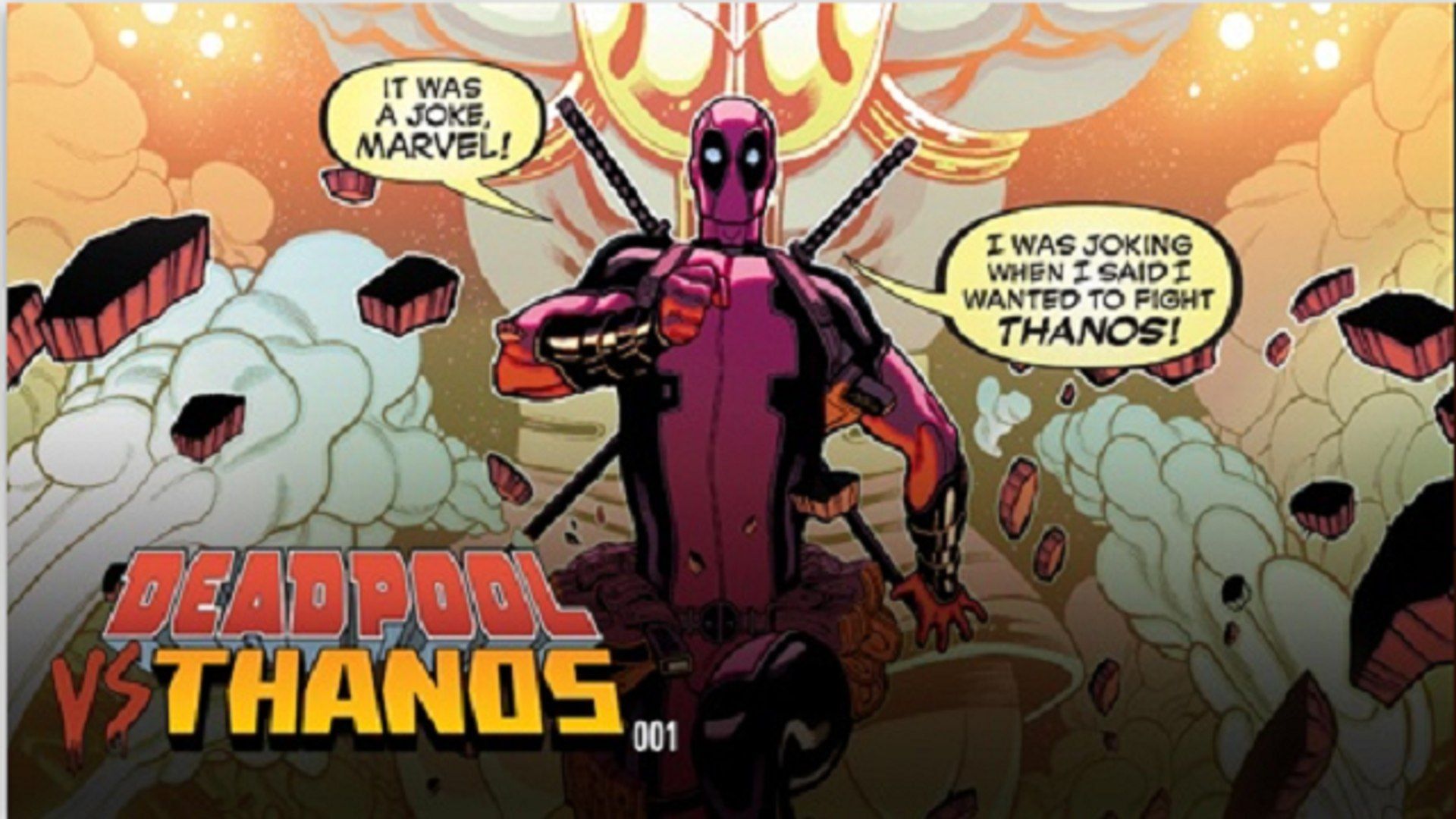 Deadpool and Thanos Wallpapers - Top Free Deadpool and Thanos ...