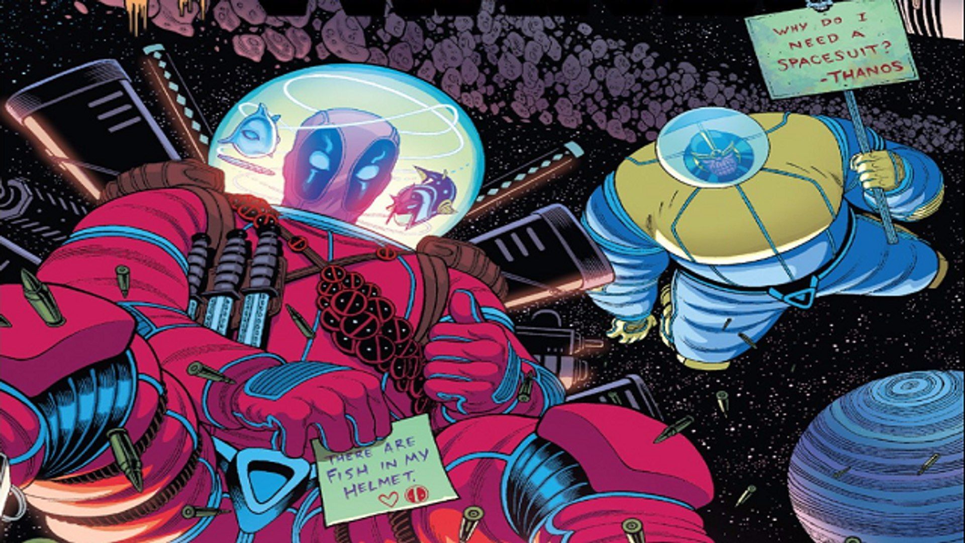 Deadpool and Thanos Wallpapers - Top Free Deadpool and Thanos ...