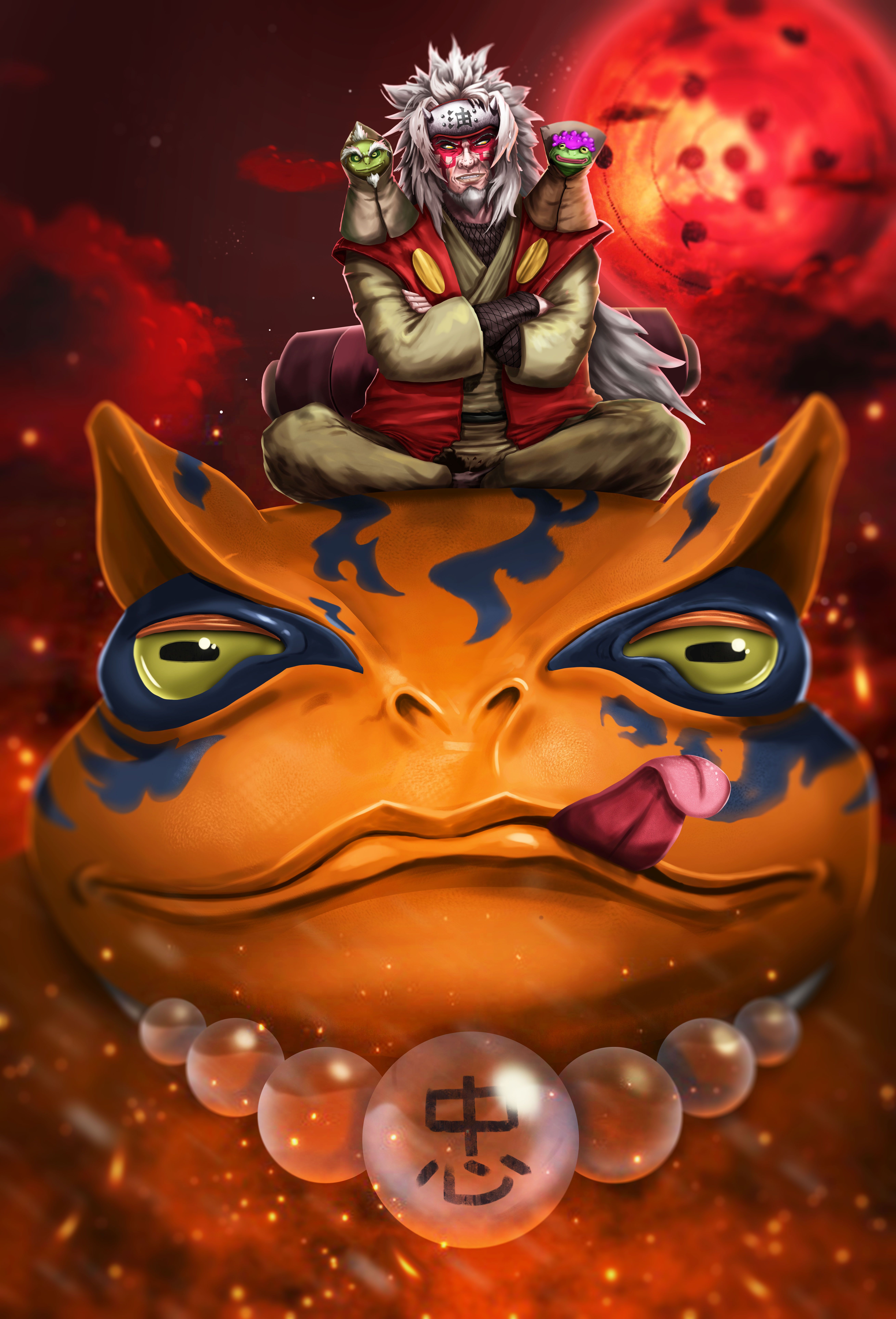 Naruto Frog Wallpapers - Top Free Naruto Frog Backgrounds - WallpaperAccess