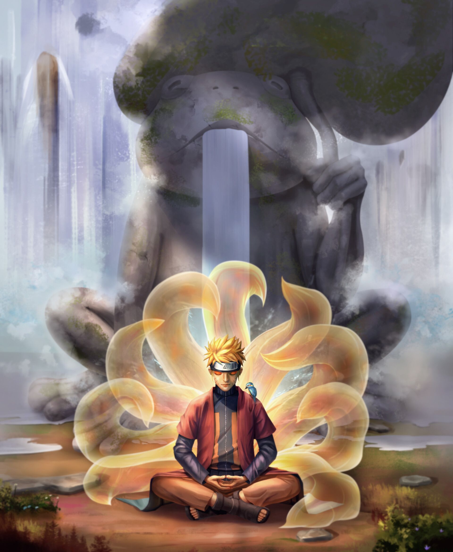 Naruto Meditation Wallpapers - Top Free Naruto Meditation Backgrounds ...
