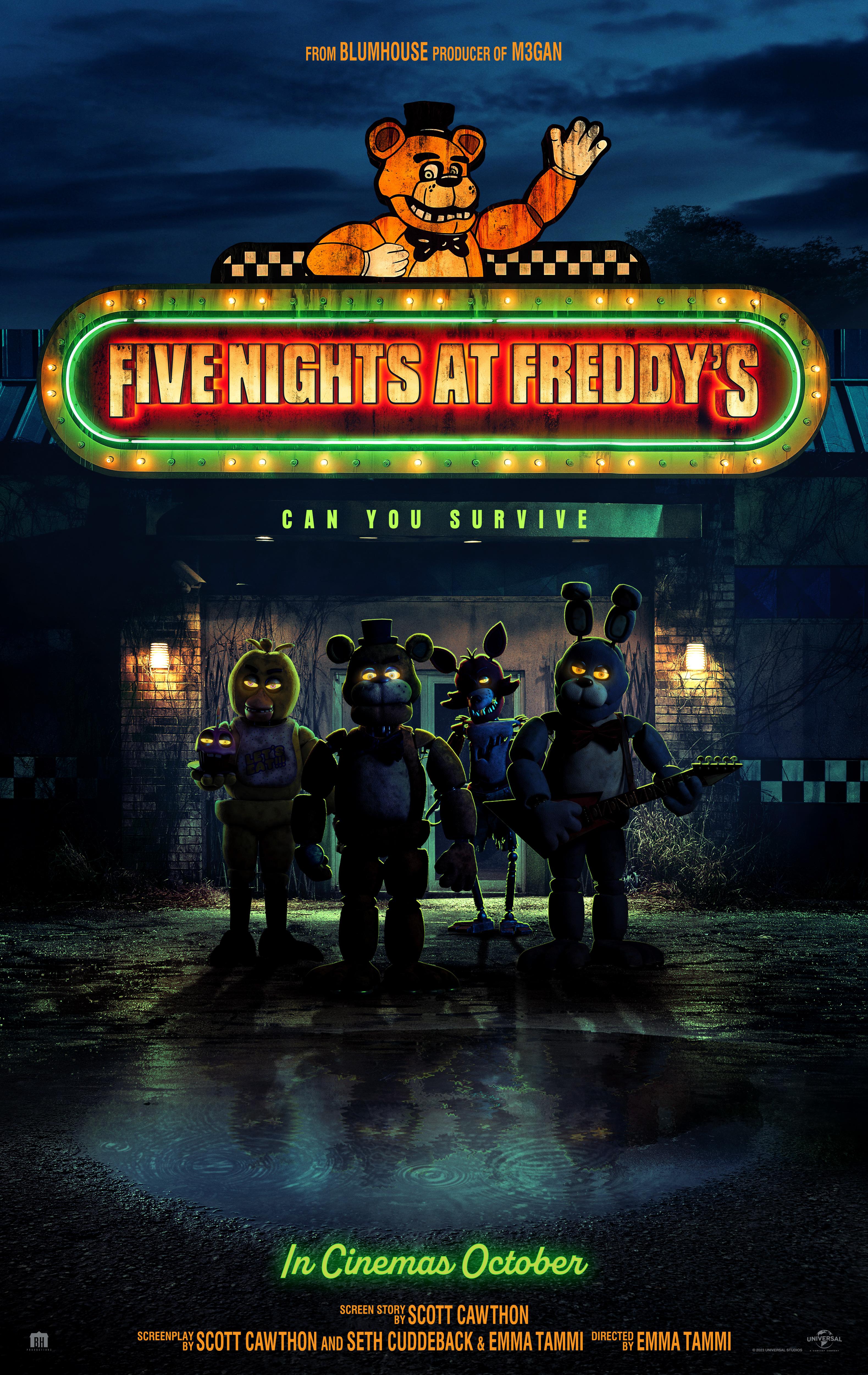 FNAF Movie Wallpapers - Top Free FNAF Movie Backgrounds - WallpaperAccess