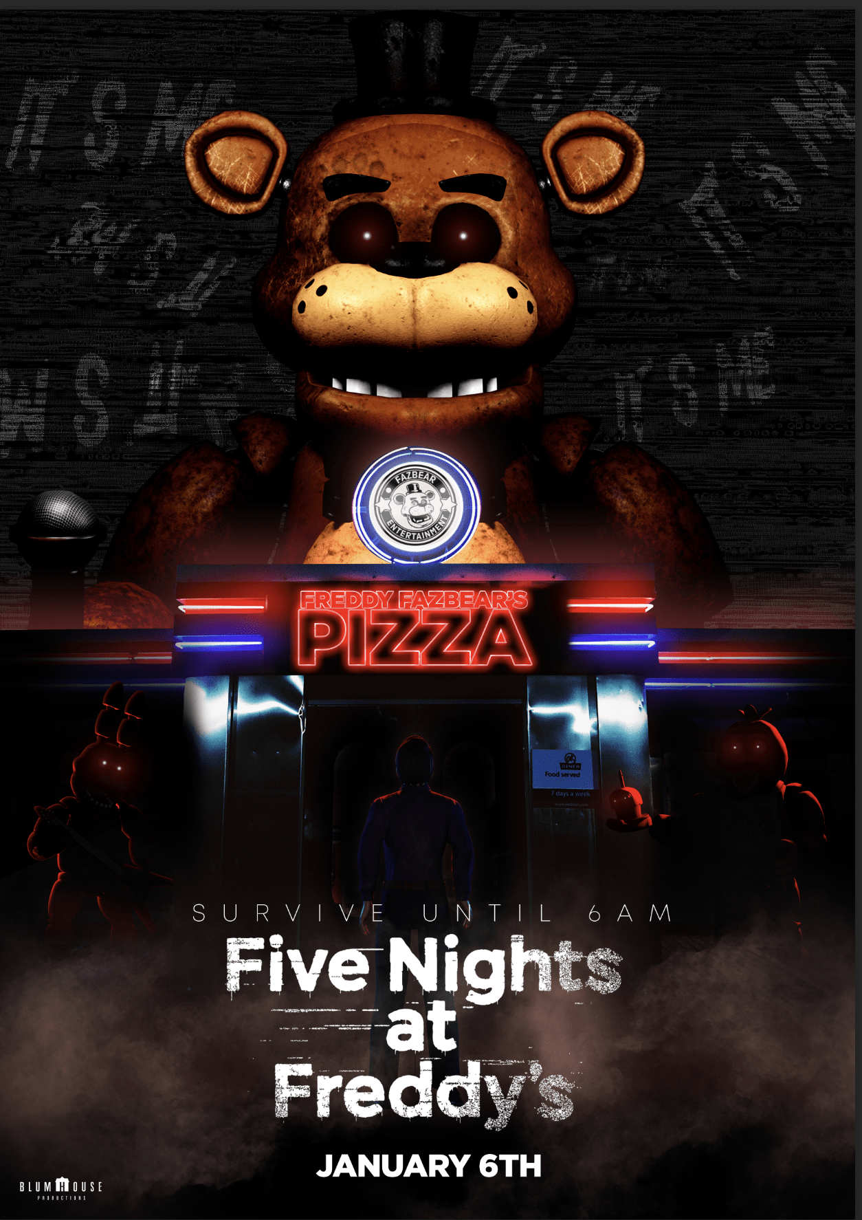 FNAF Movie Wallpapers - Top Free FNAF Movie Backgrounds - WallpaperAccess
