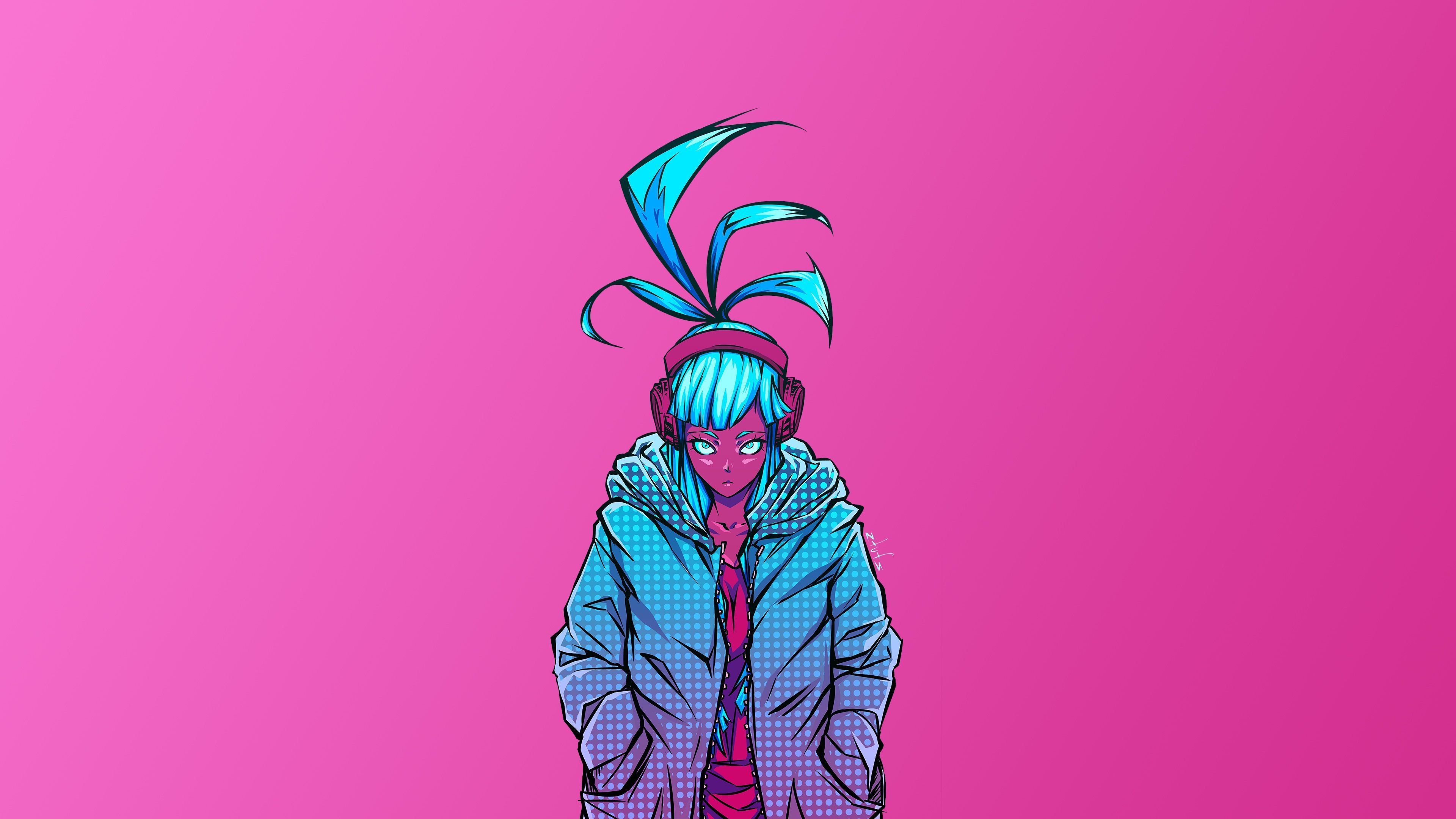 Pink Cyberpunk Wallpapers - Top Free Pink Cyberpunk Backgrounds ...