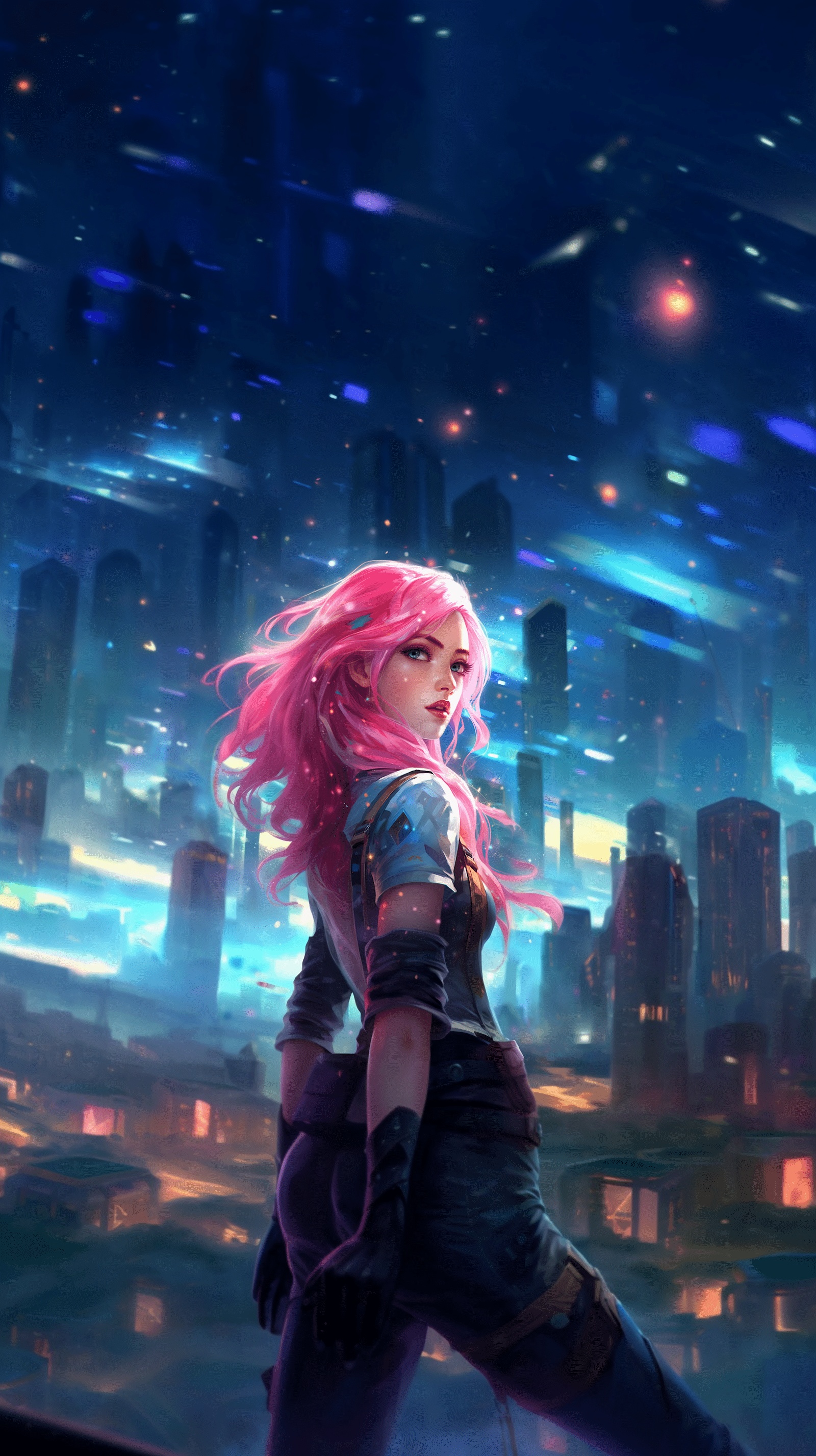Pink Cyberpunk Wallpapers - Top Free Pink Cyberpunk Backgrounds ...