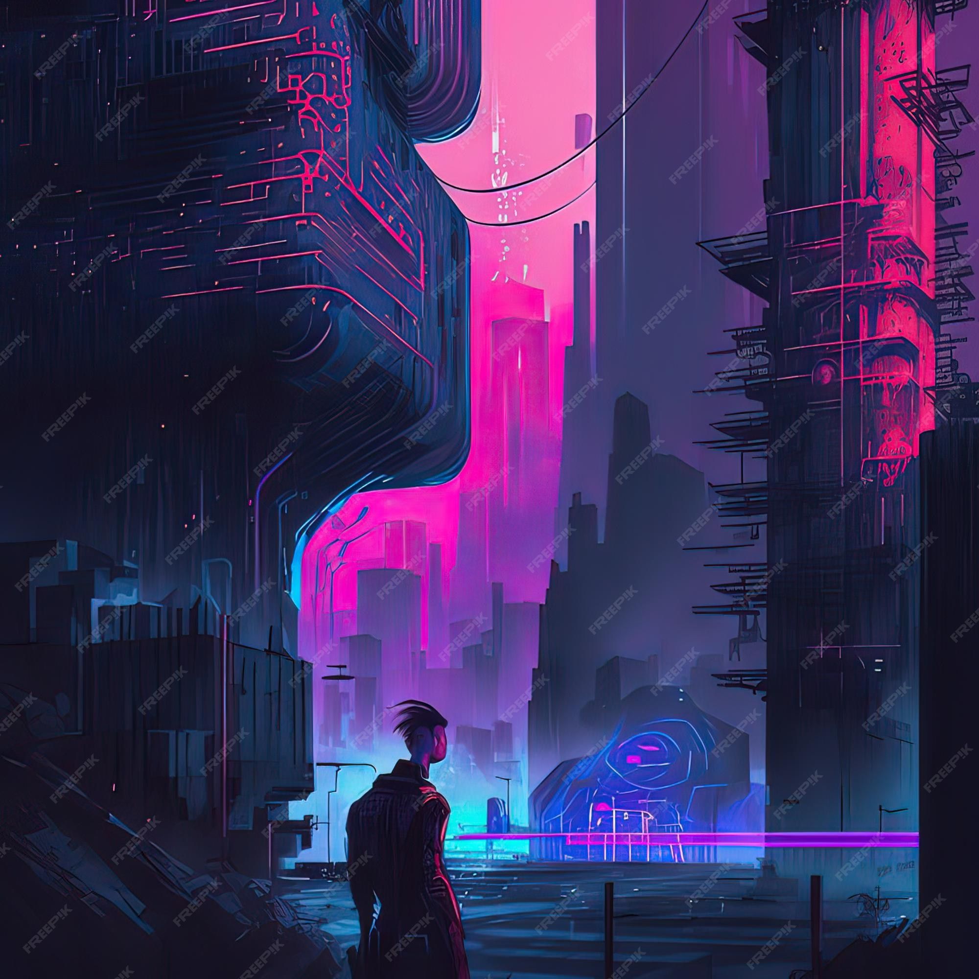 Pink Cyberpunk Wallpapers - Top Free Pink Cyberpunk Backgrounds ...