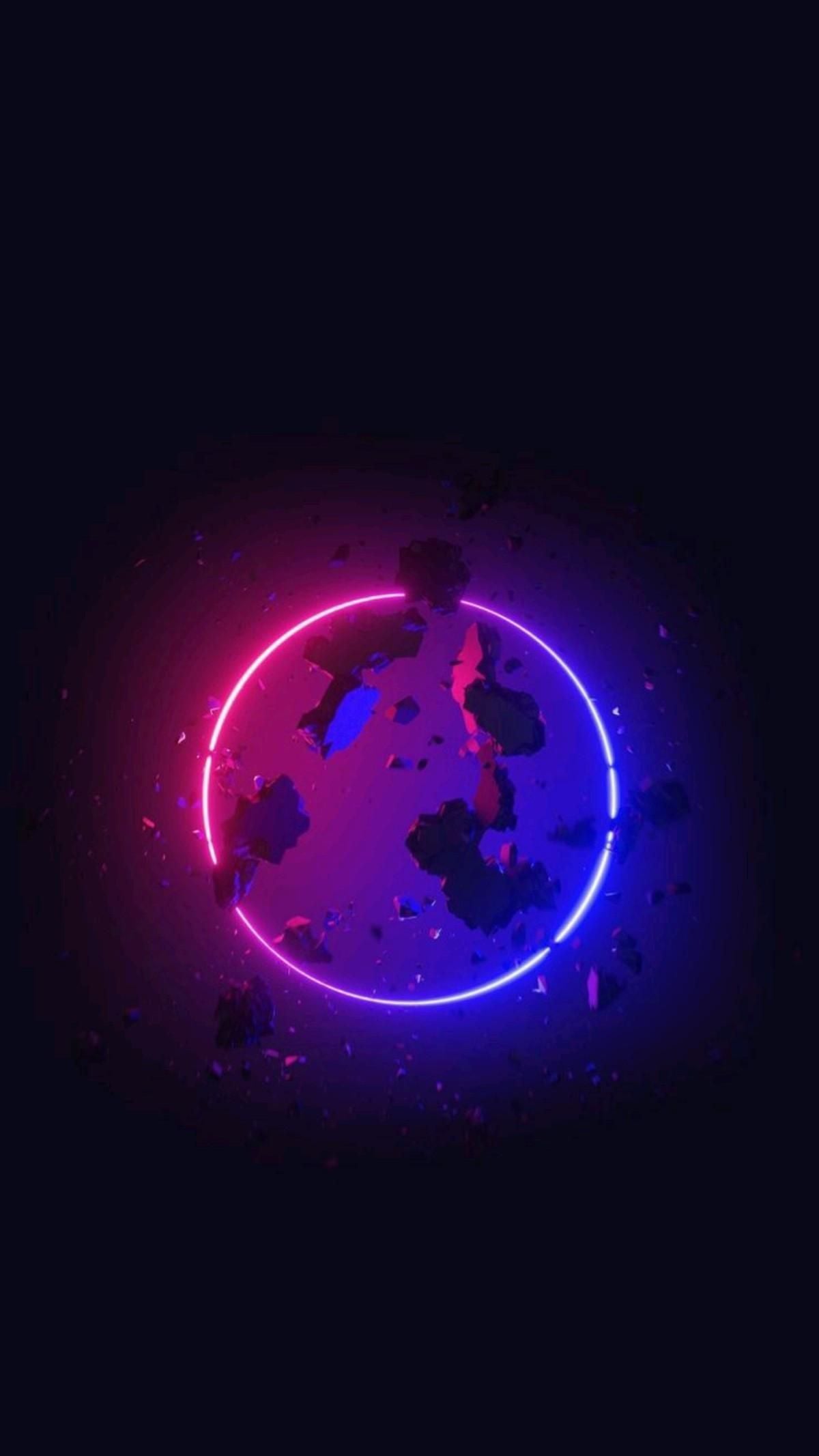 Neon Earth Wallpapers - Top Free Neon Earth Backgrounds - WallpaperAccess
