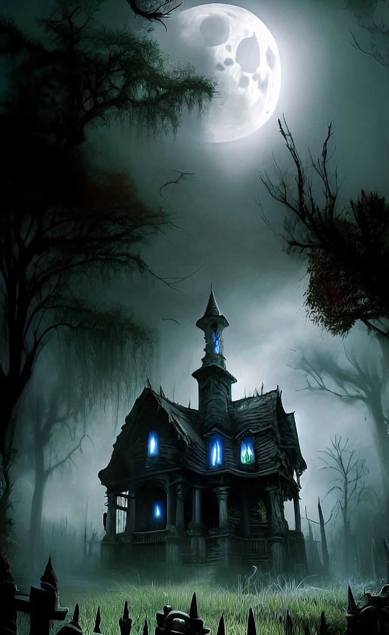 Spooky House Wallpapers - Top Free Spooky House Backgrounds ...