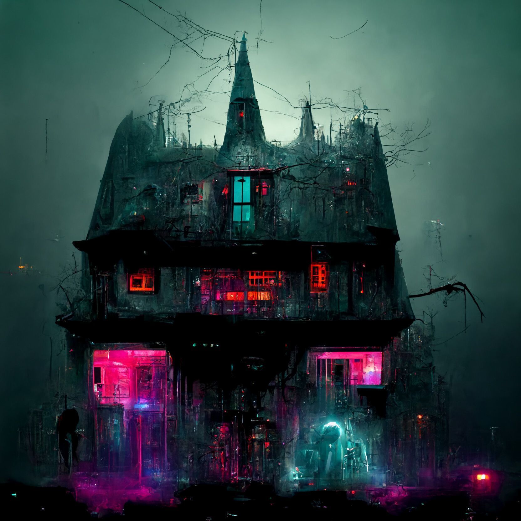 Spooky House Wallpapers - Top Free Spooky House Backgrounds ...