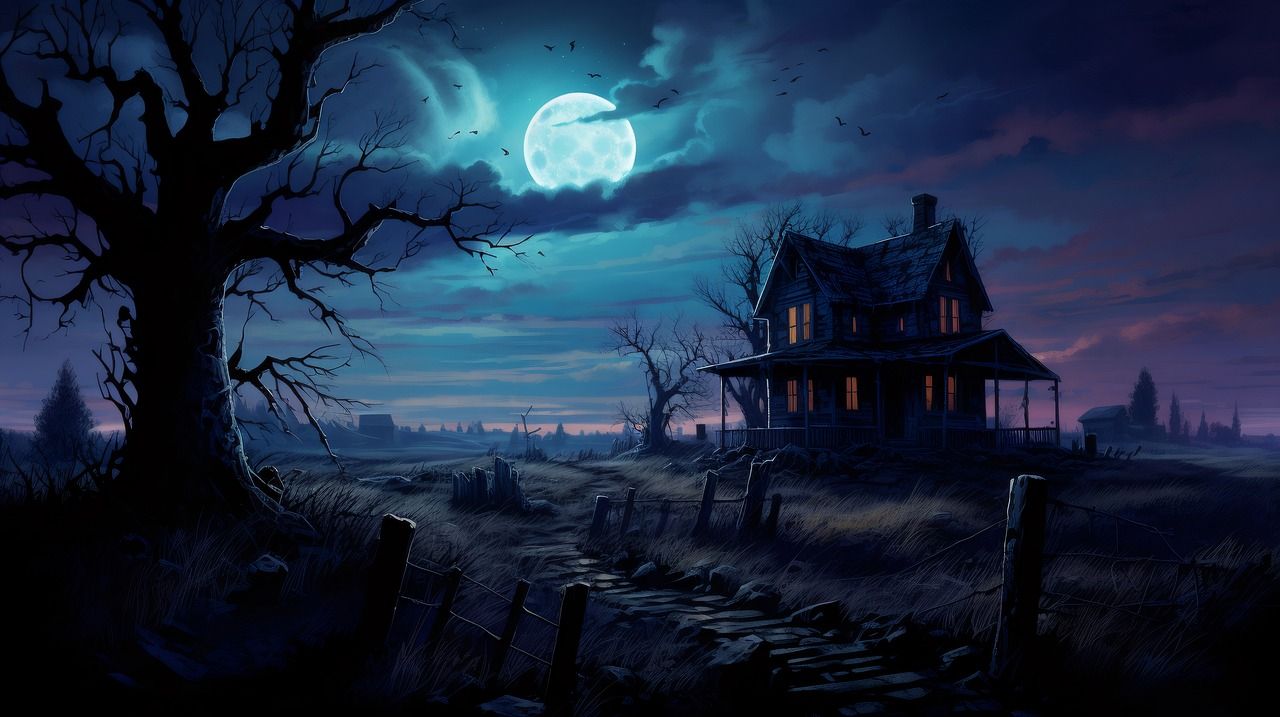 Spooky House Wallpapers - Top Free Spooky House Backgrounds ...