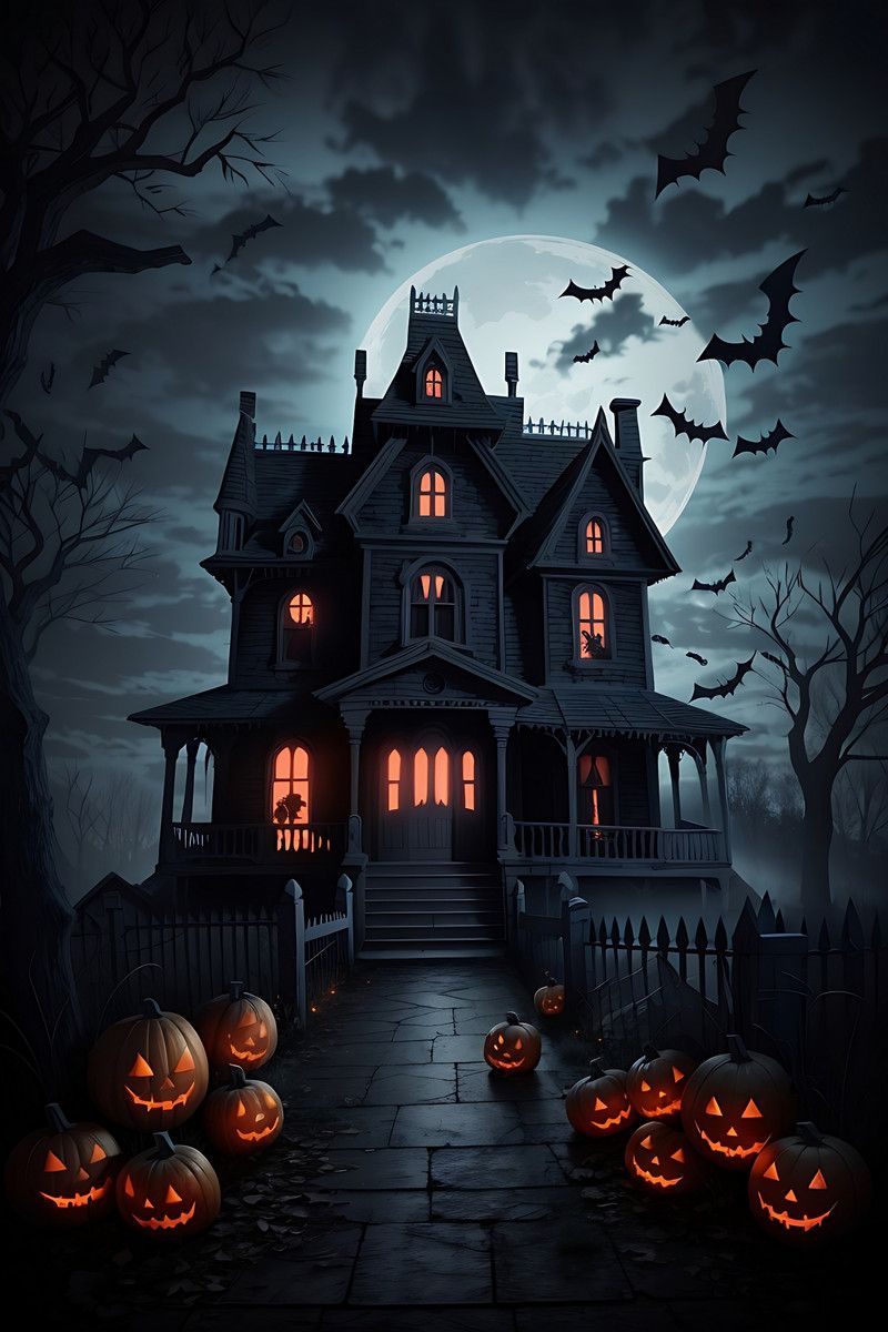 Spooky House Wallpapers - Top Free Spooky House Backgrounds ...