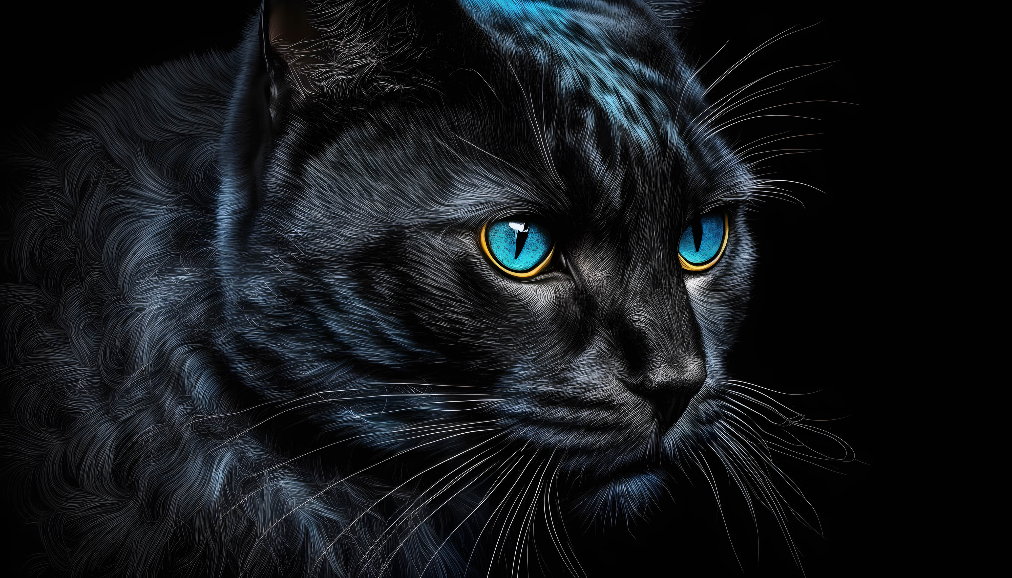 Black Cat 4k Wallpapers - Top Free Black Cat 4k Backgrounds ...