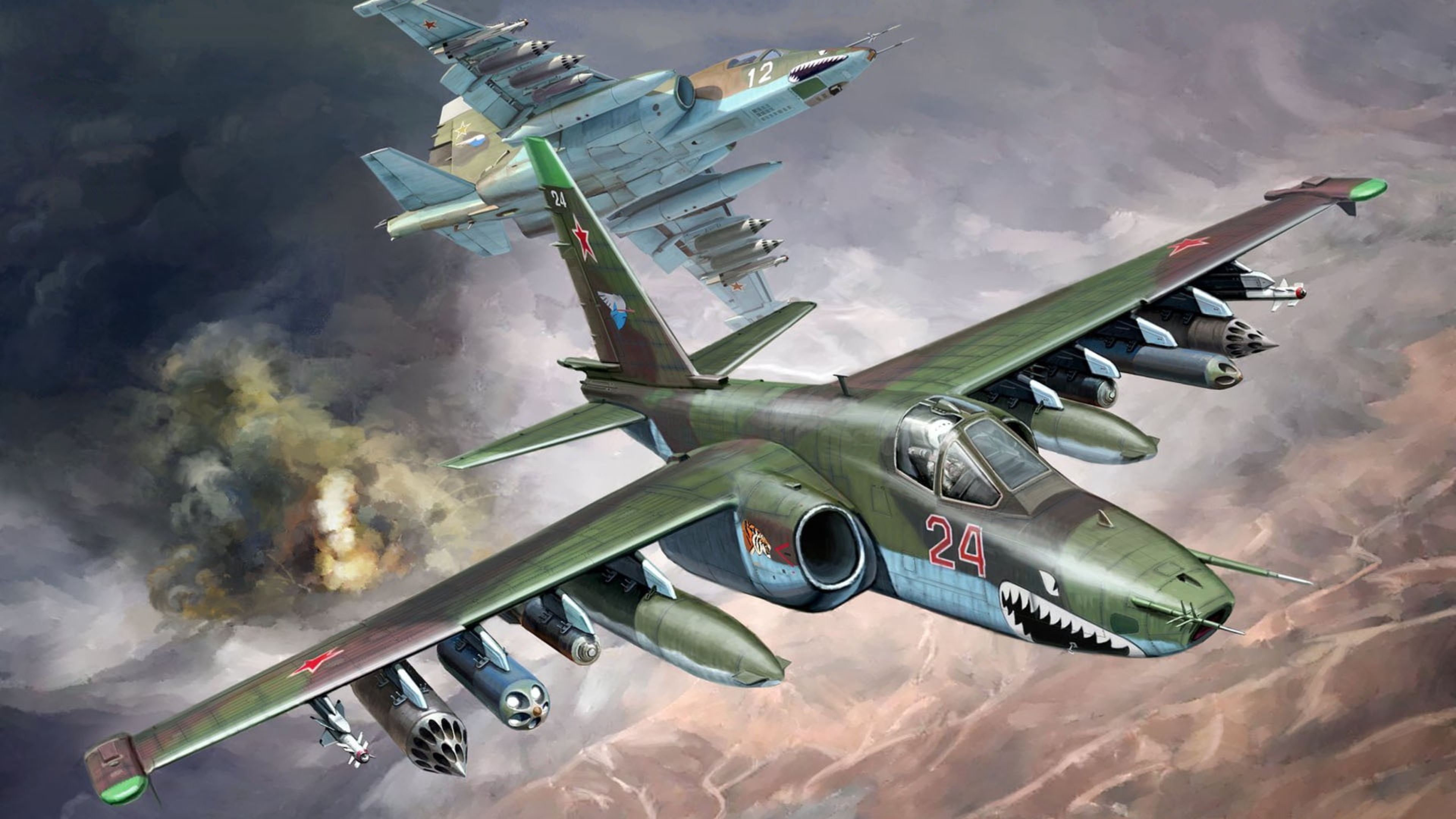Sukhoi Su-25 Wallpapers - Top Free Sukhoi Su-25 Backgrounds ...