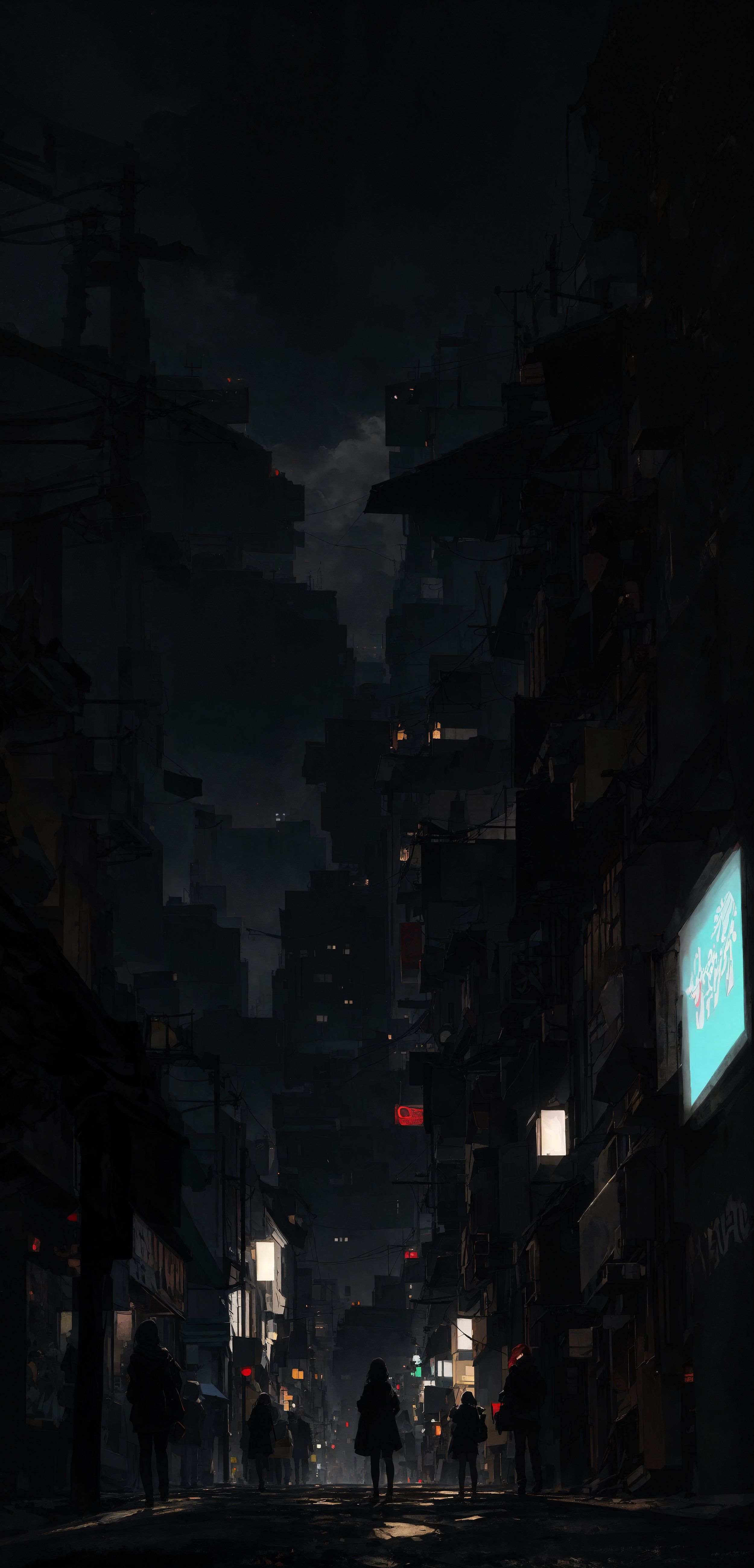 Dark Anime City Wallpapers - Top Free Dark Anime City Backgrounds ...