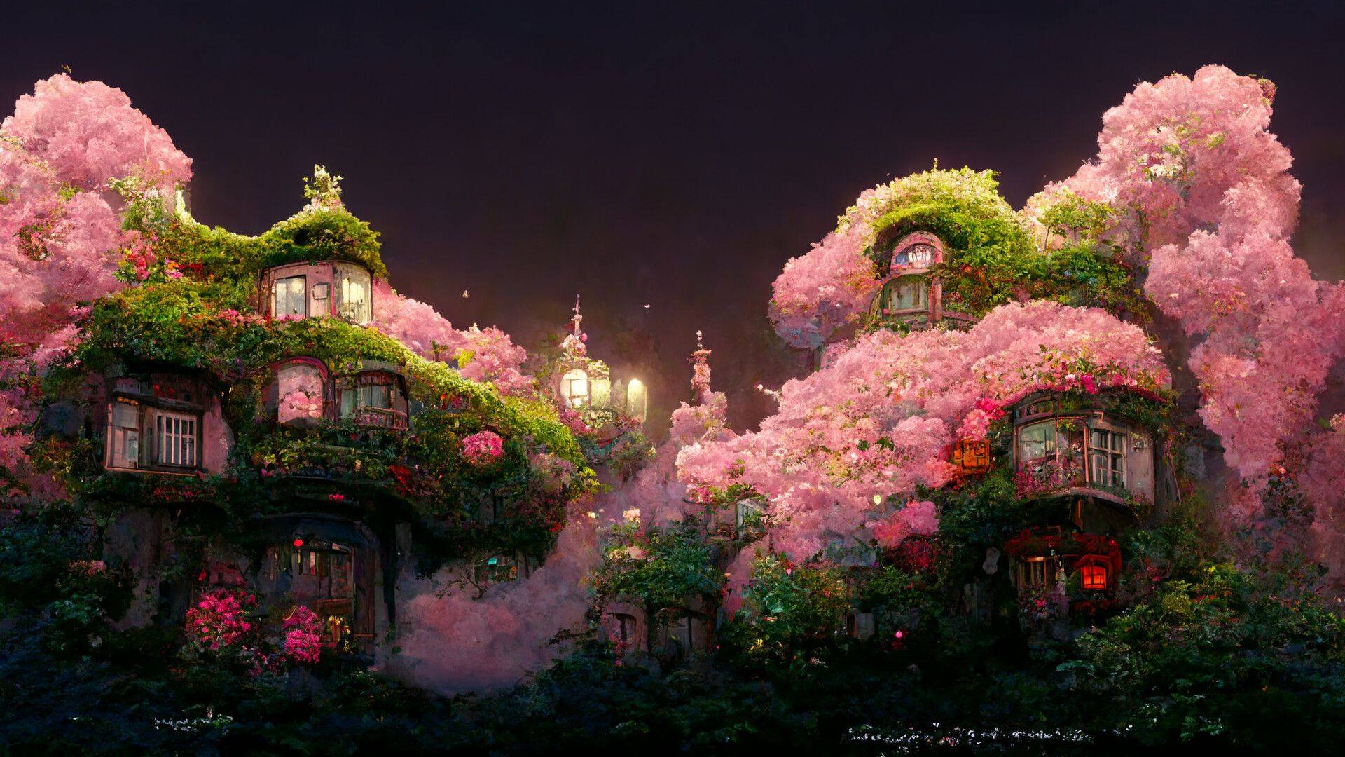 Studio Ghibli Pink Wallpapers - Top Free Studio Ghibli Pink Backgrounds ...