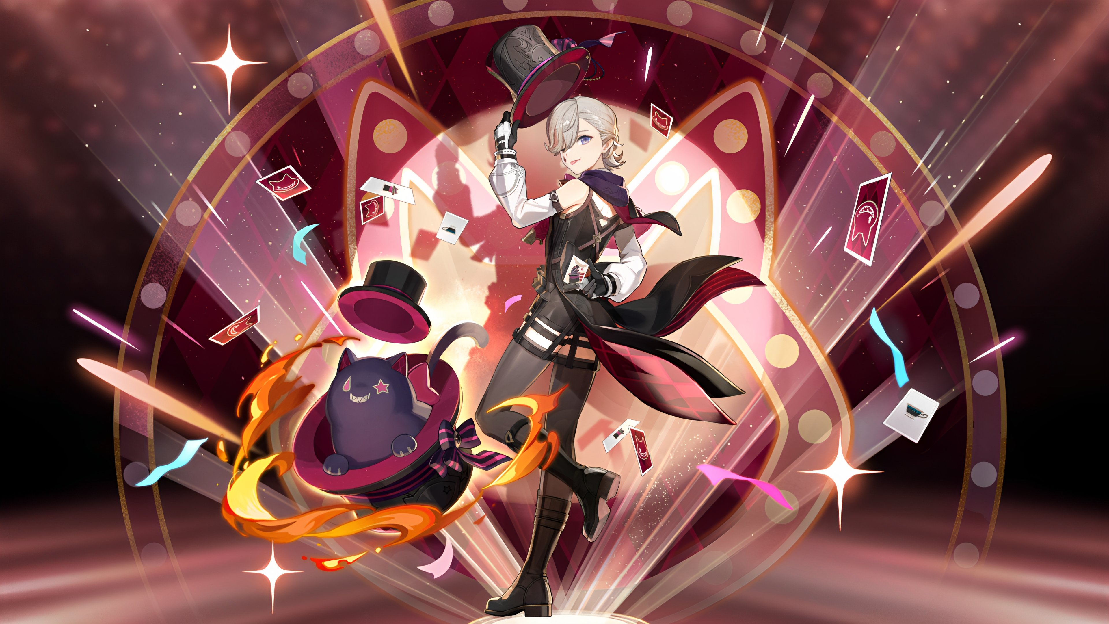 Lyney Wallpapers - Top Free Lyney Backgrounds - WallpaperAccess