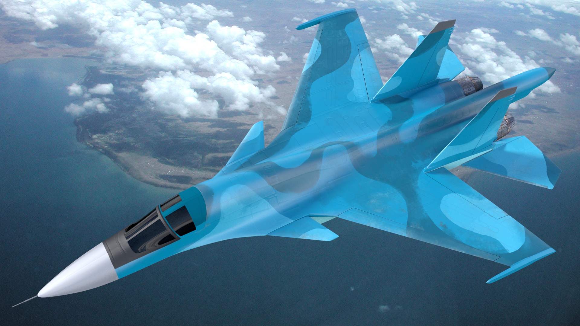 Sukhoi Su-34 Wallpapers - Top Free Sukhoi Su-34 Backgrounds ...