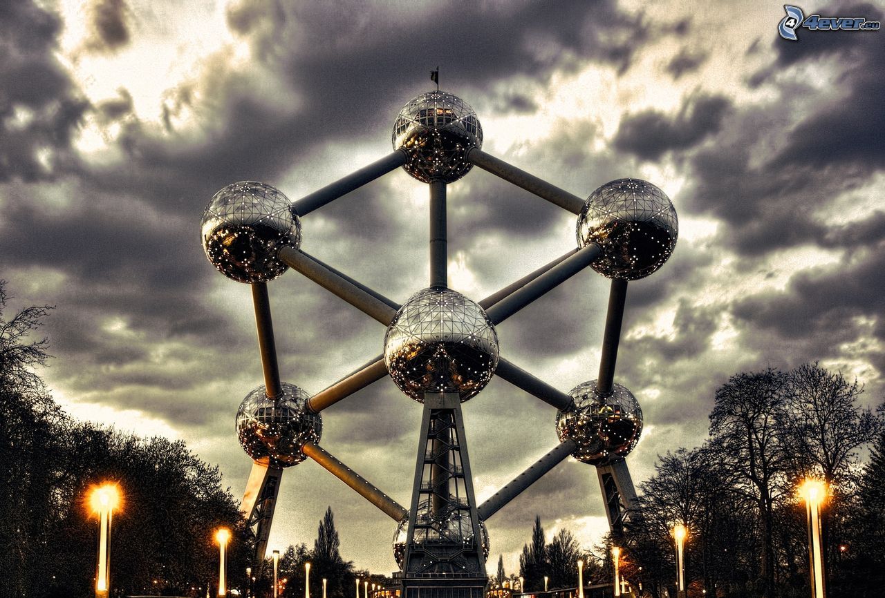 Atomium Wallpapers - Top Free Atomium Backgrounds - WallpaperAccess