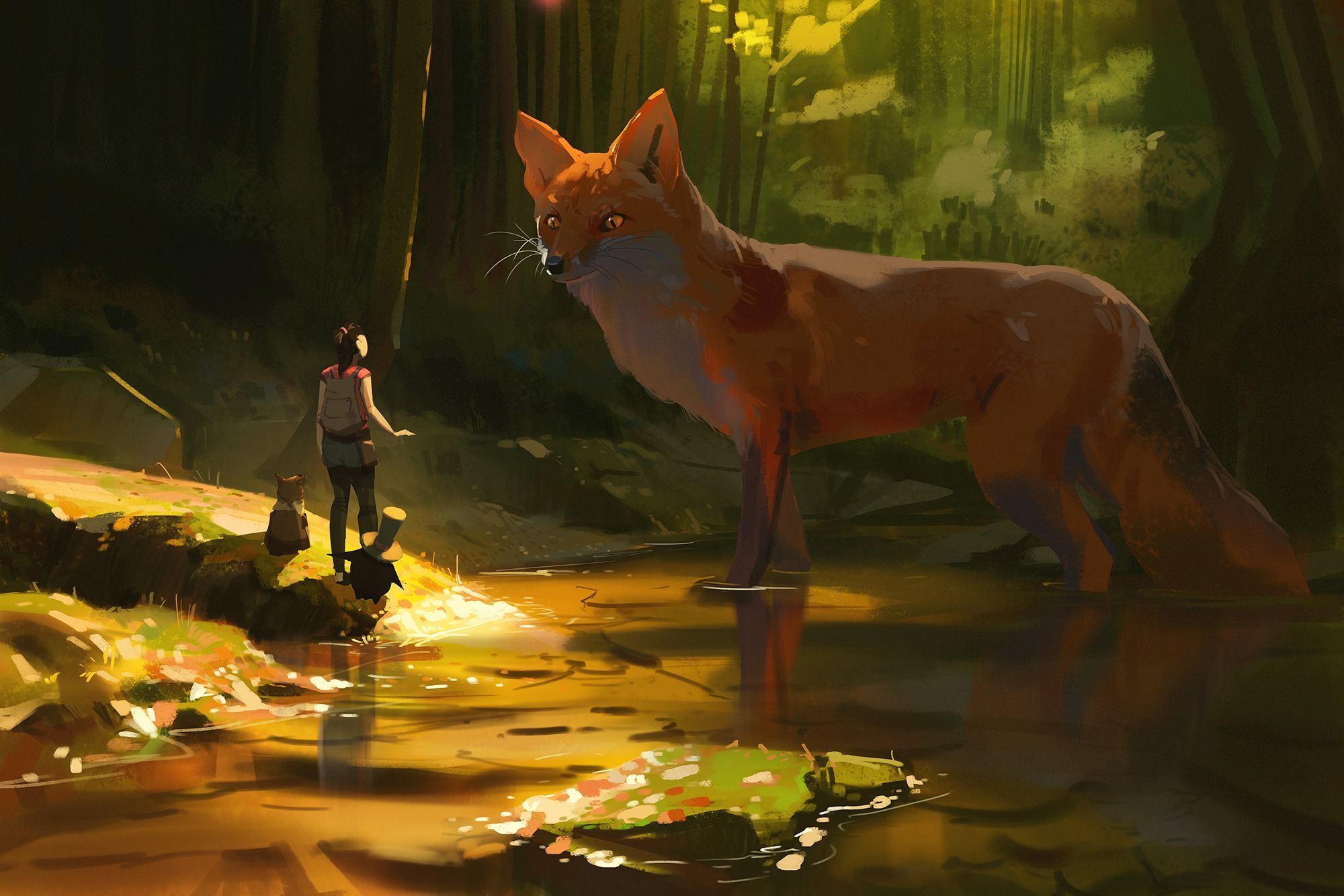 Fantasy Fox Wallpapers - Top Free Fantasy Fox Backgrounds - WallpaperAccess