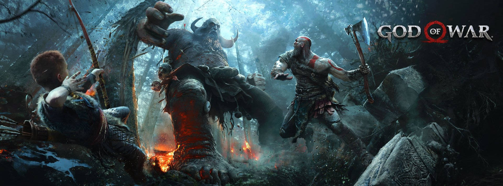 God of War Dual Screen Wallpapers - Top Free God of War Dual Screen ...