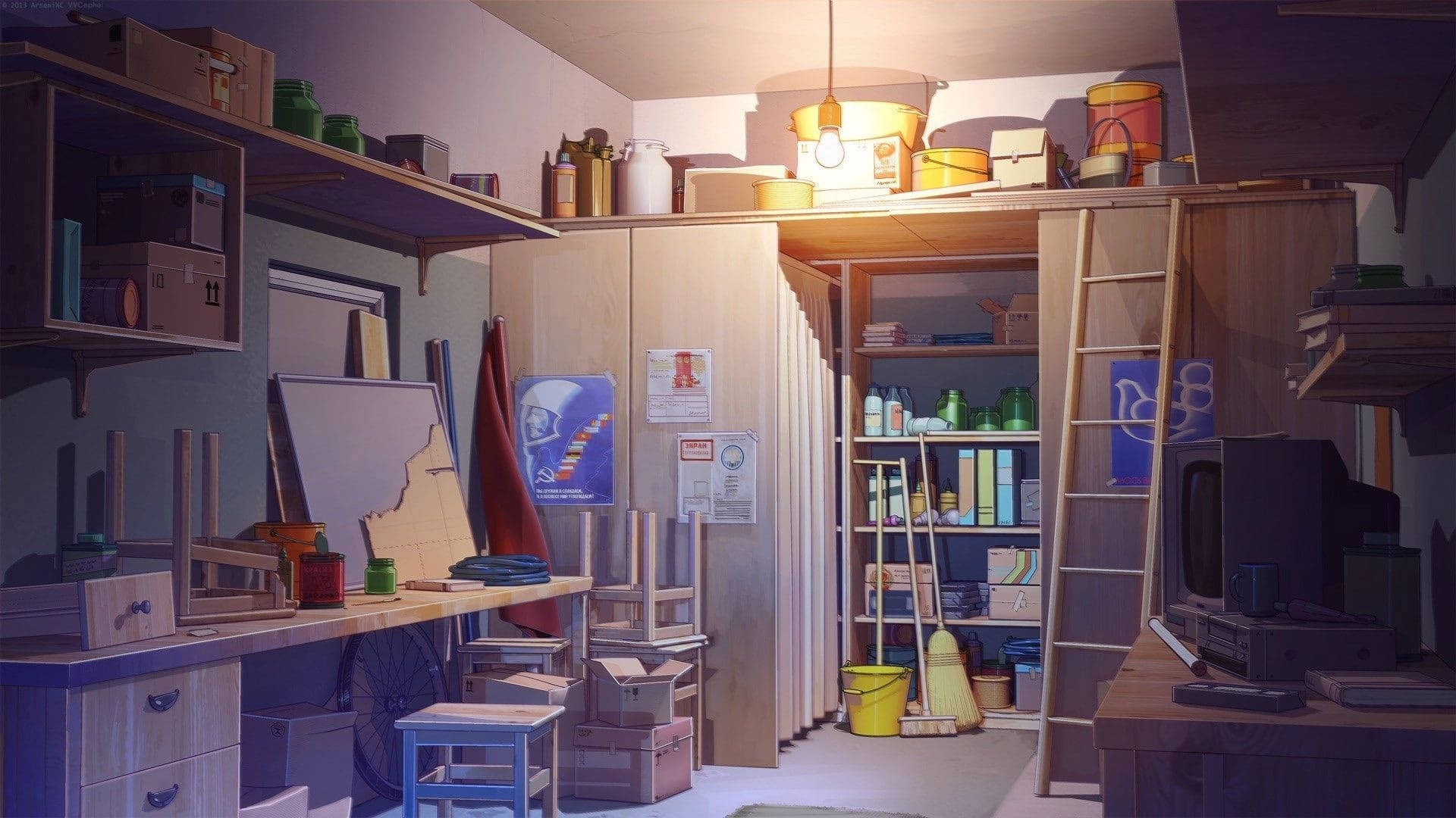 Anime Study Room Wallpapers - Top Free Anime Study Room Backgrounds ...