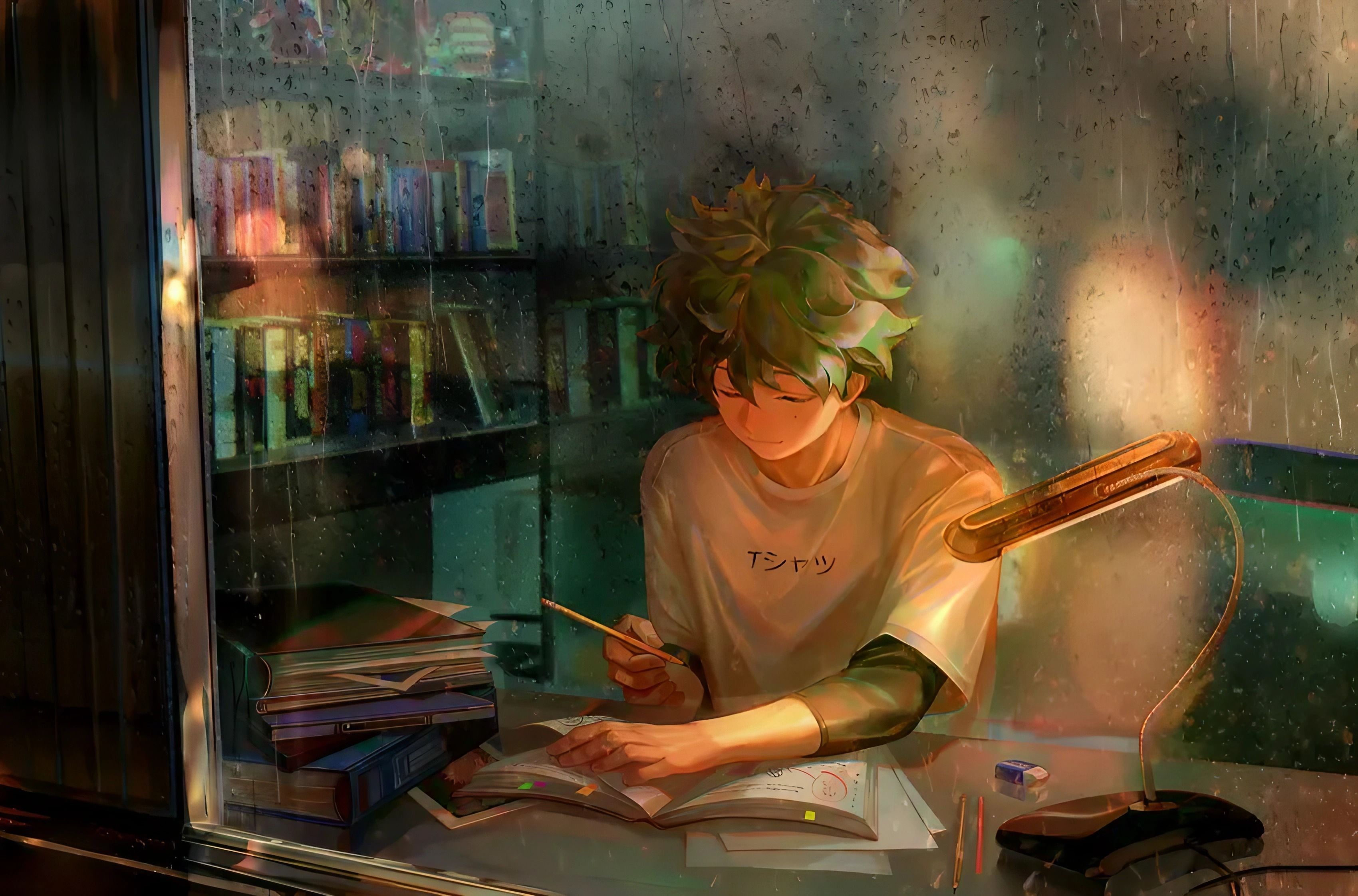 Anime Study Room Wallpapers - Top Free Anime Study Room Backgrounds ...