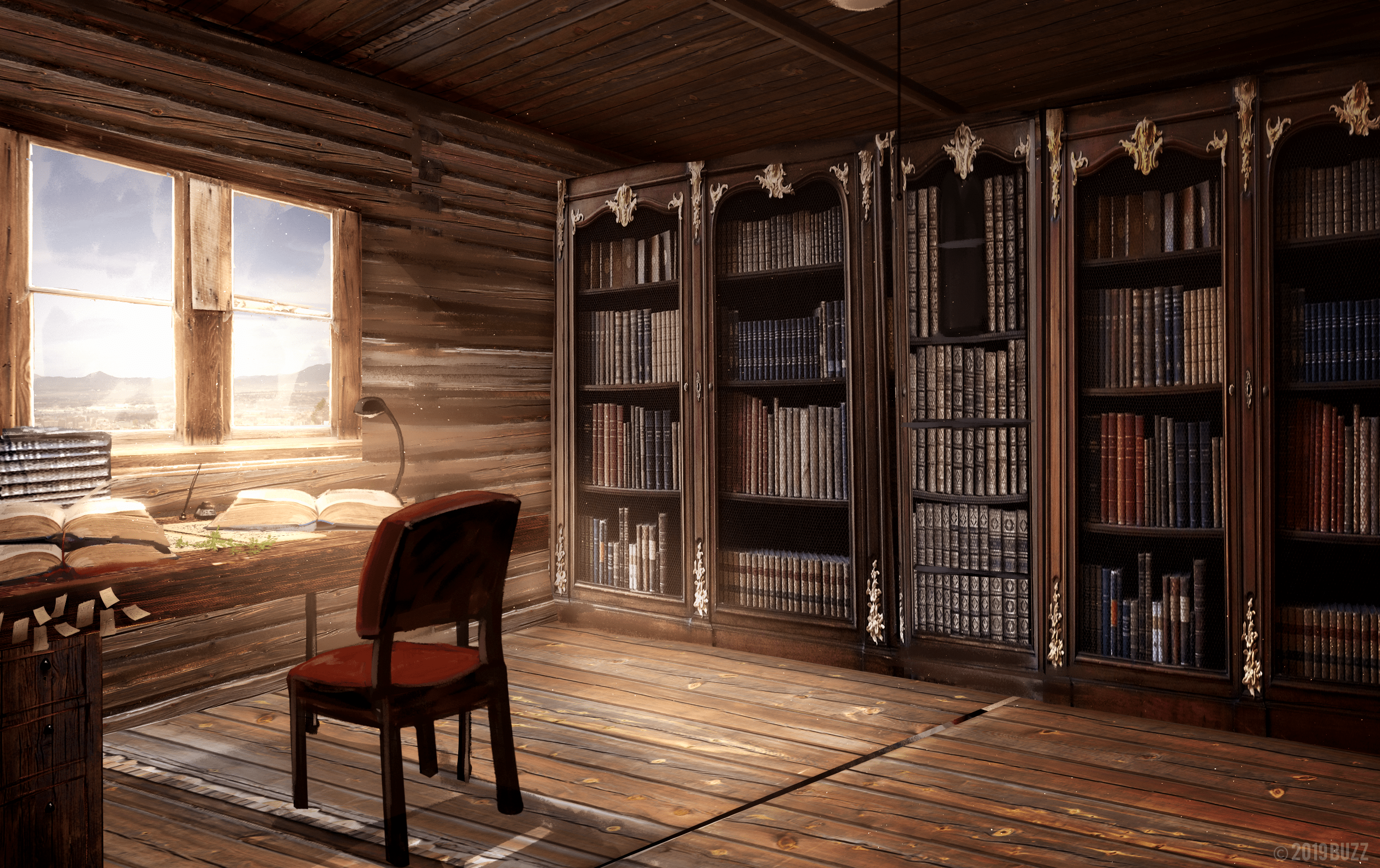Anime Study Room Wallpapers - Top Free Anime Study Room Backgrounds ...