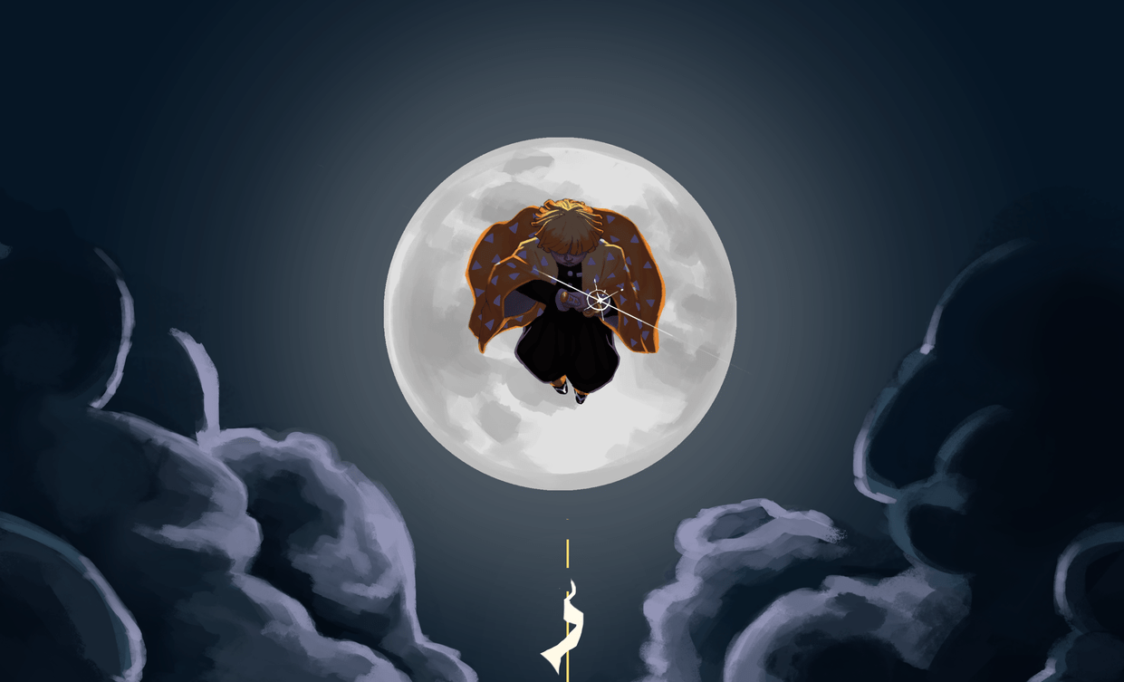 Zenitsu Moon Wallpapers - Top Free Zenitsu Moon Backgrounds ...