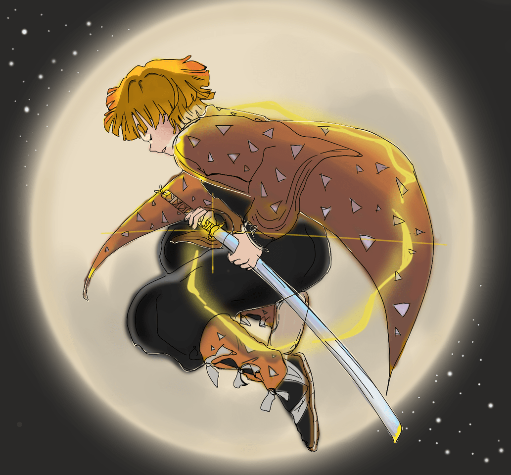 Zenitsu Moon Wallpapers - Top Free Zenitsu Moon Backgrounds ...