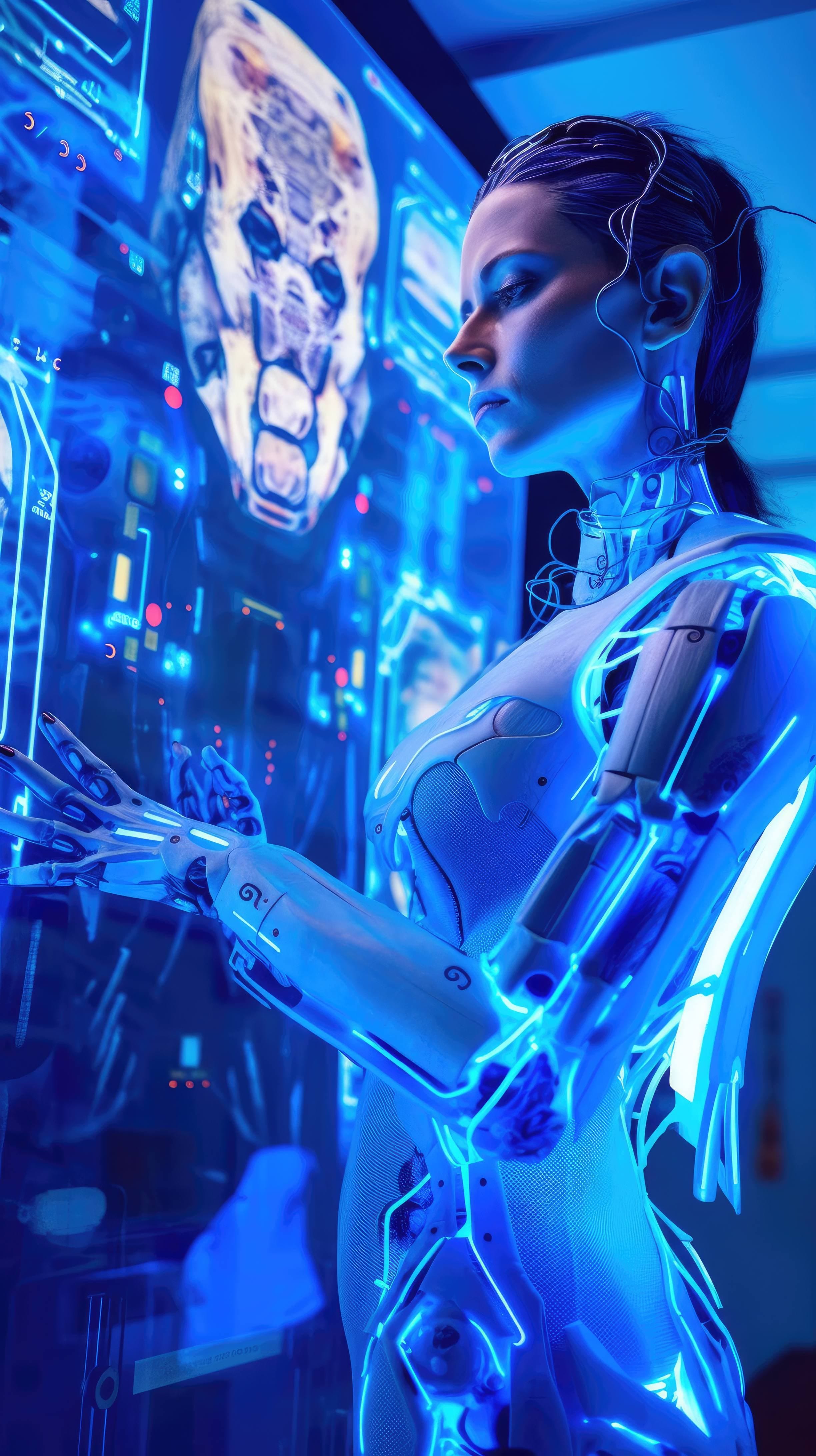 Futuristic Girl Wallpapers - Top Free Futuristic Girl Backgrounds ...