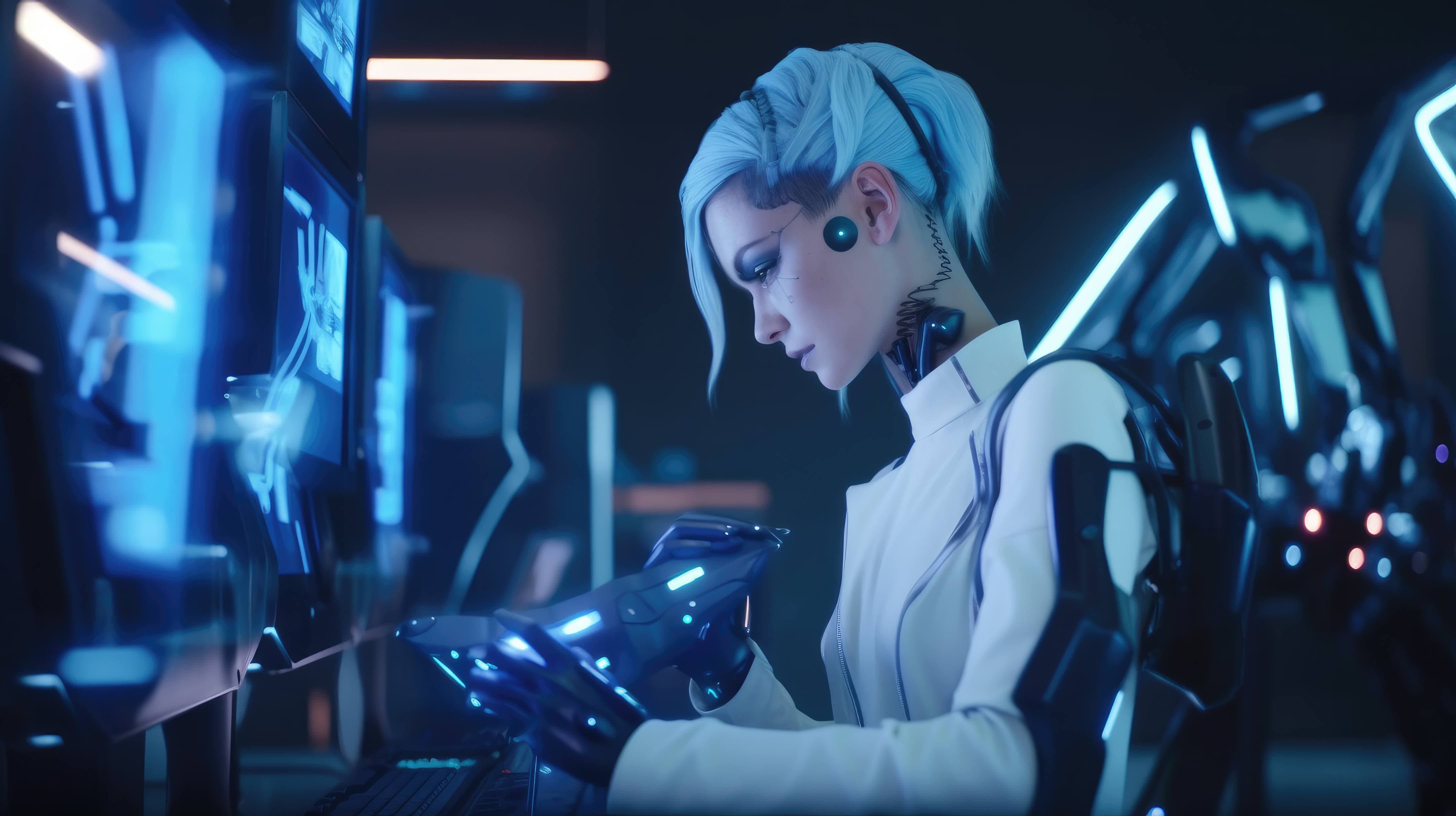 Futuristic Girl Wallpapers - Top Free Futuristic Girl Backgrounds ...