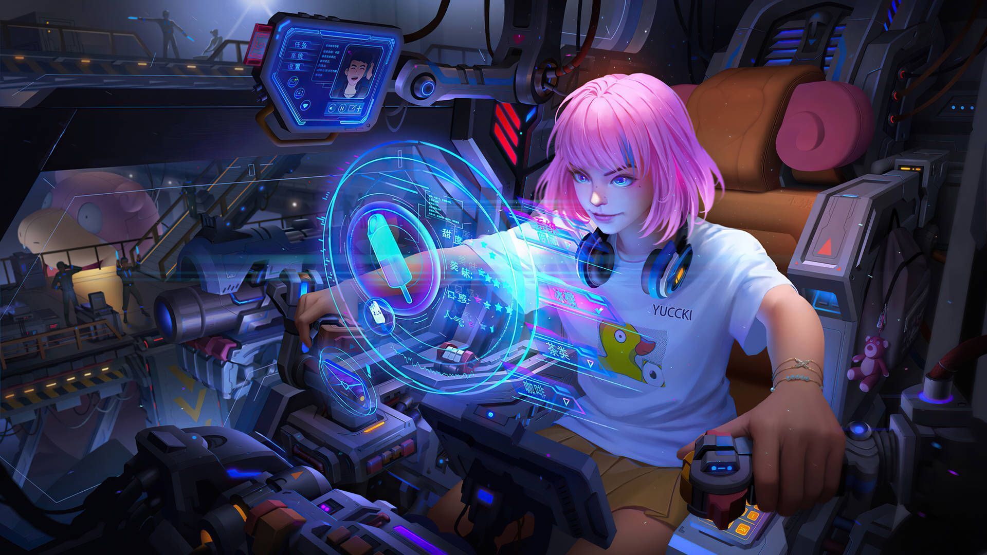 Futuristic Girl Wallpapers - Top Free Futuristic Girl Backgrounds ...